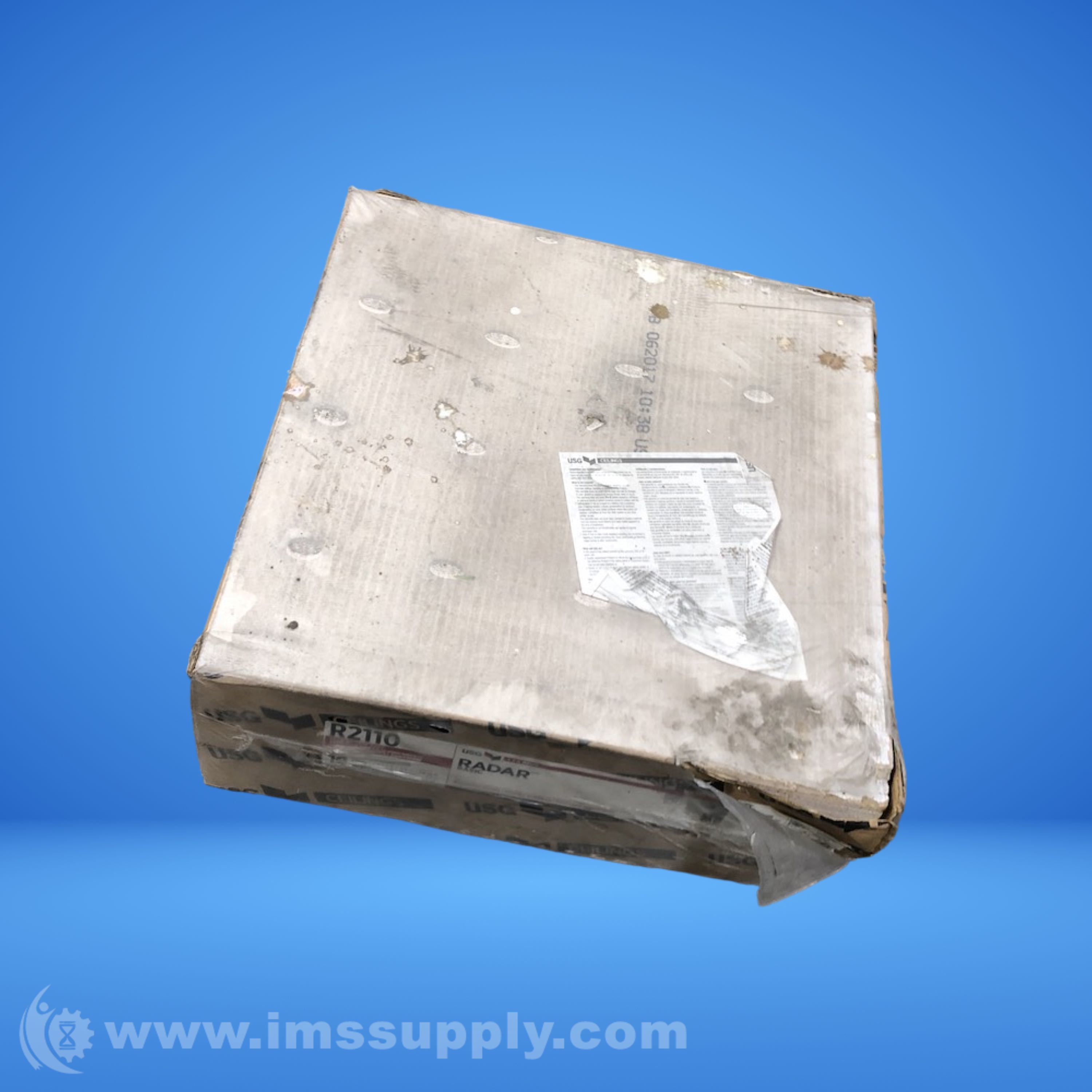 USG R2110 Box of 16 Basic RADAR Acoustical Ceiling Panels - IMS Supply