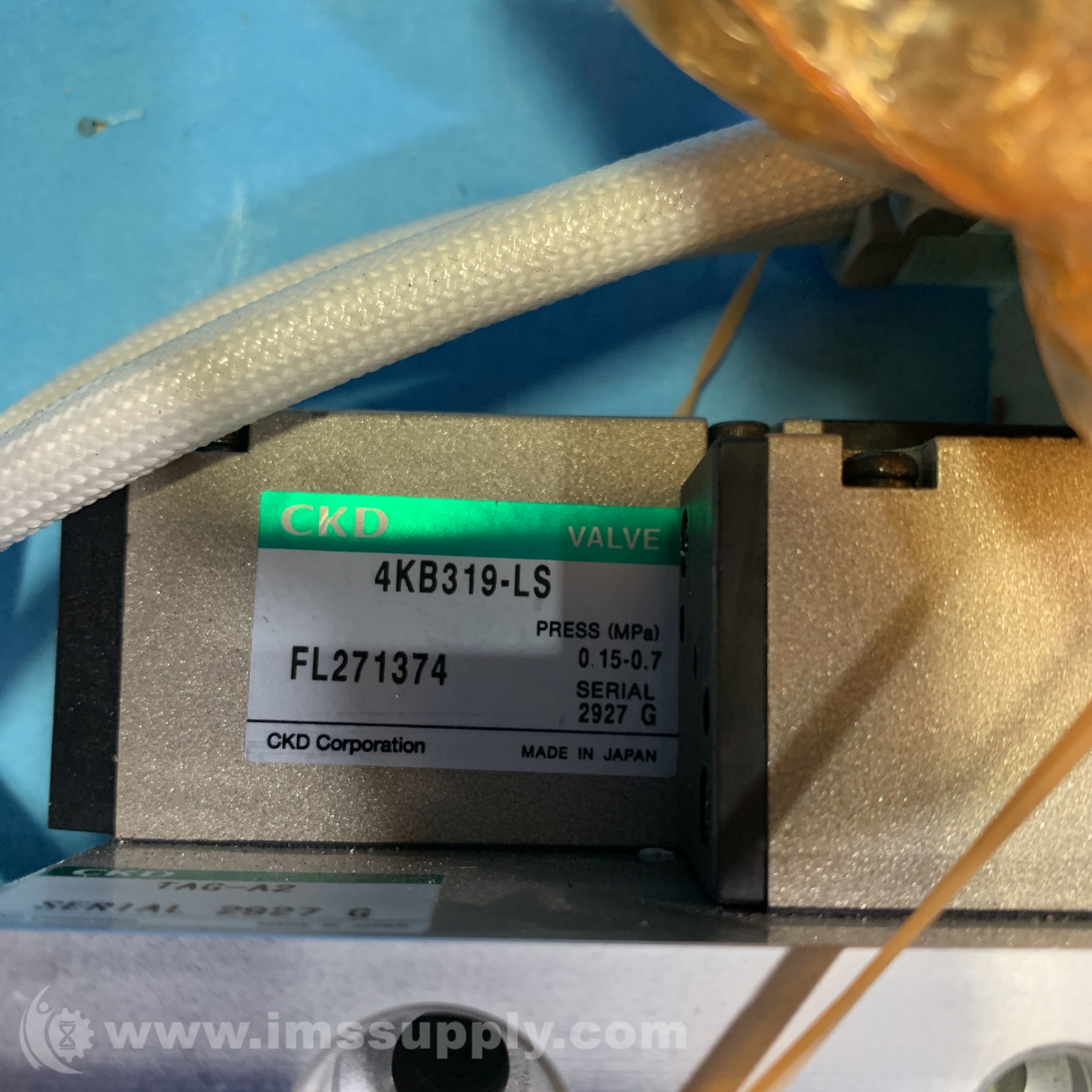 CKD 4KB319-LS Solenoid Valve - IMS Supply
