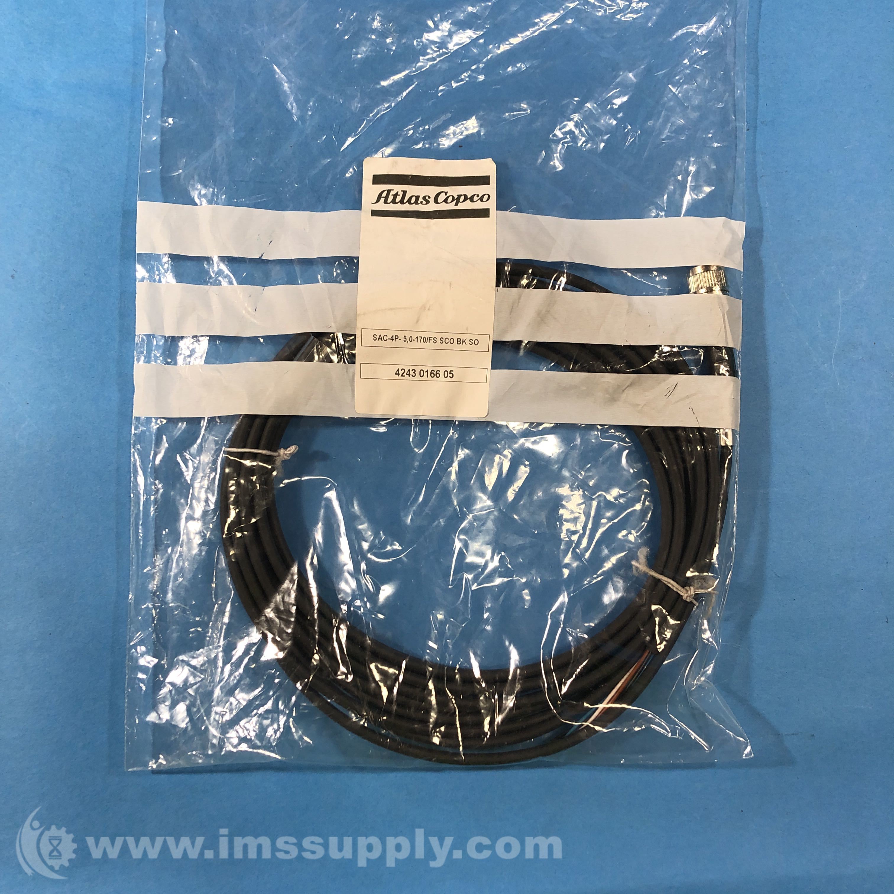 Atlas Copco 4243 0166 05 Cable With Connector - IMS Supply