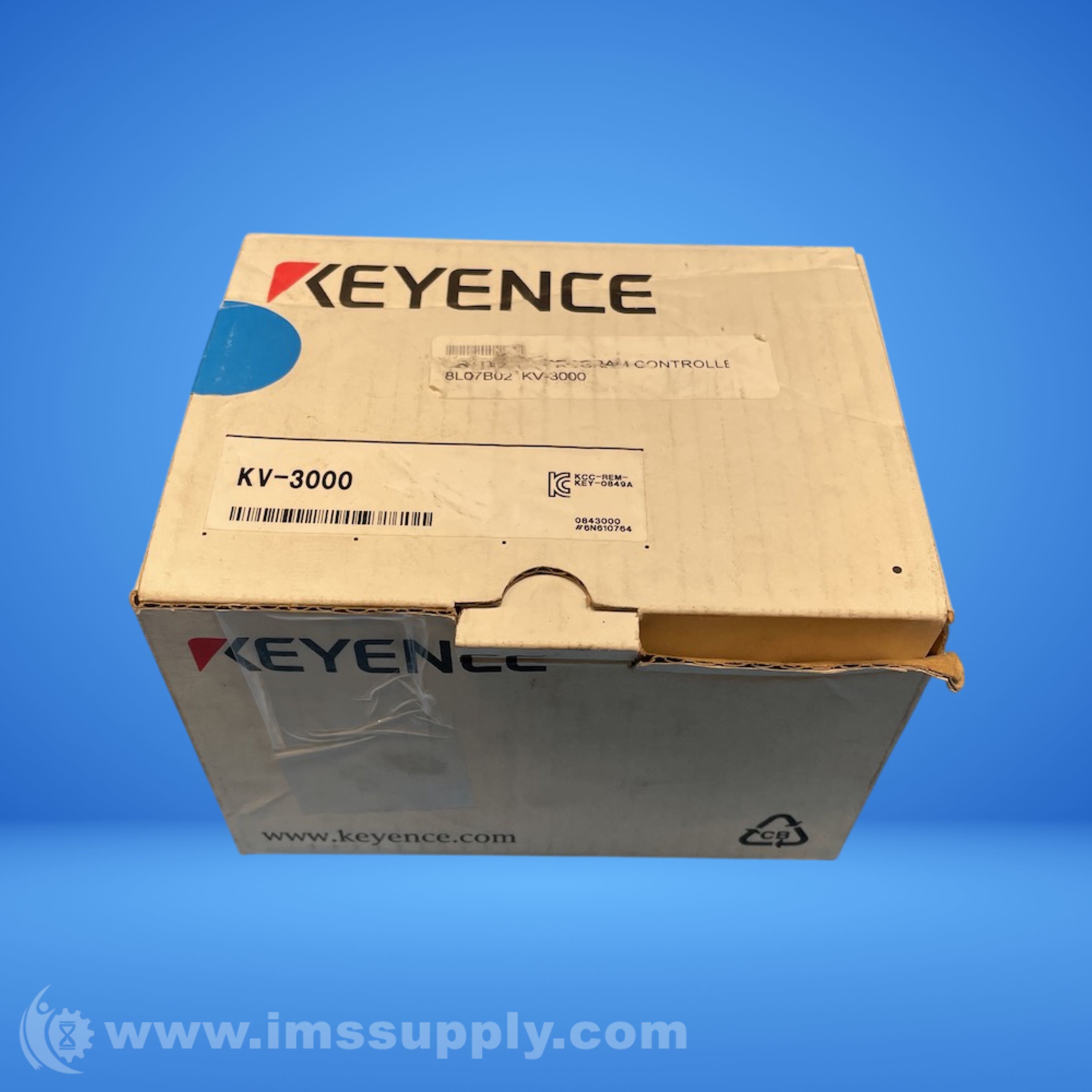 Keyence KV-3000 Realtime Logic Controller CPU Unit - IMS Supply