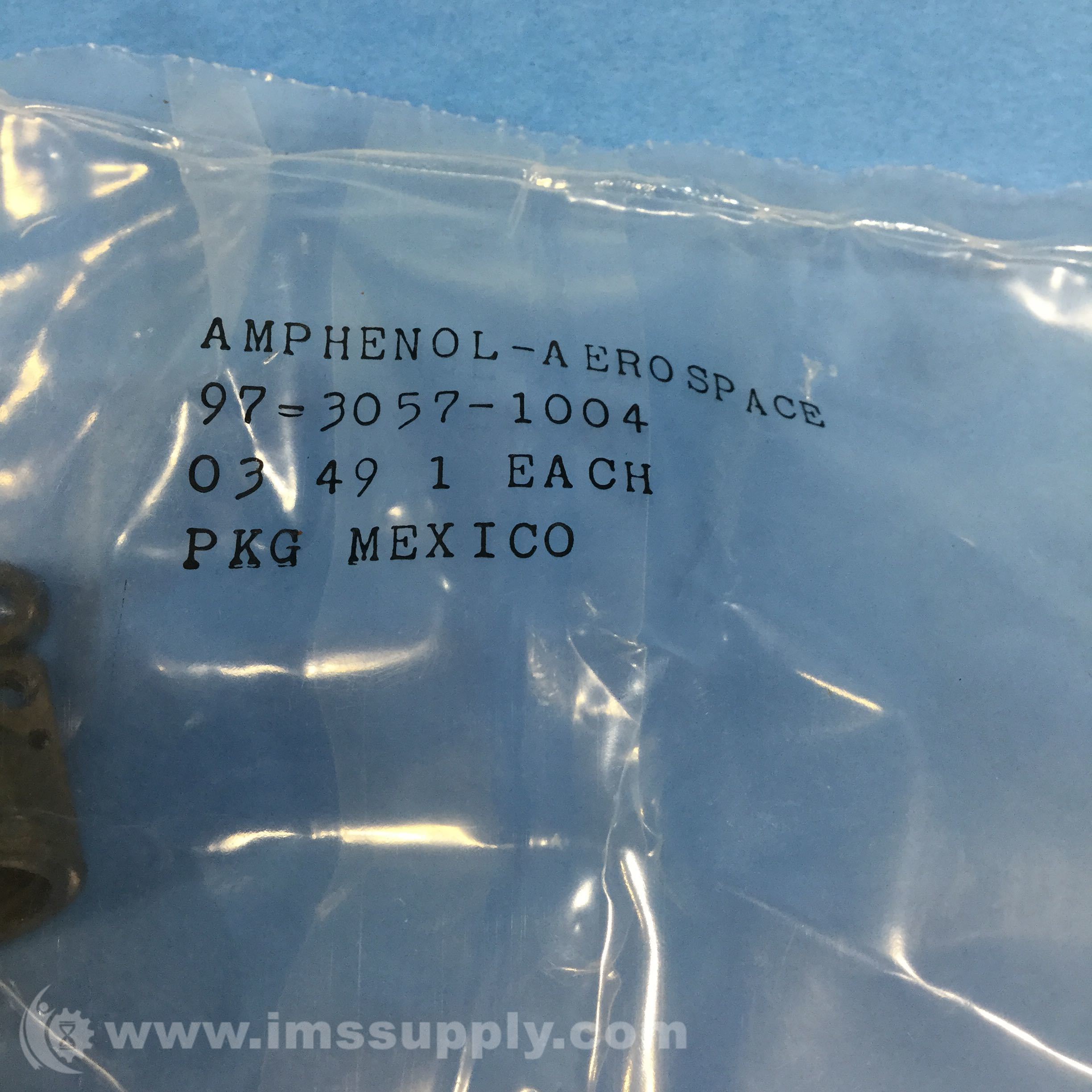 Amphenol 97-3057-1004 Circular Connector Clamp, MS3057A Type - IMS Supply