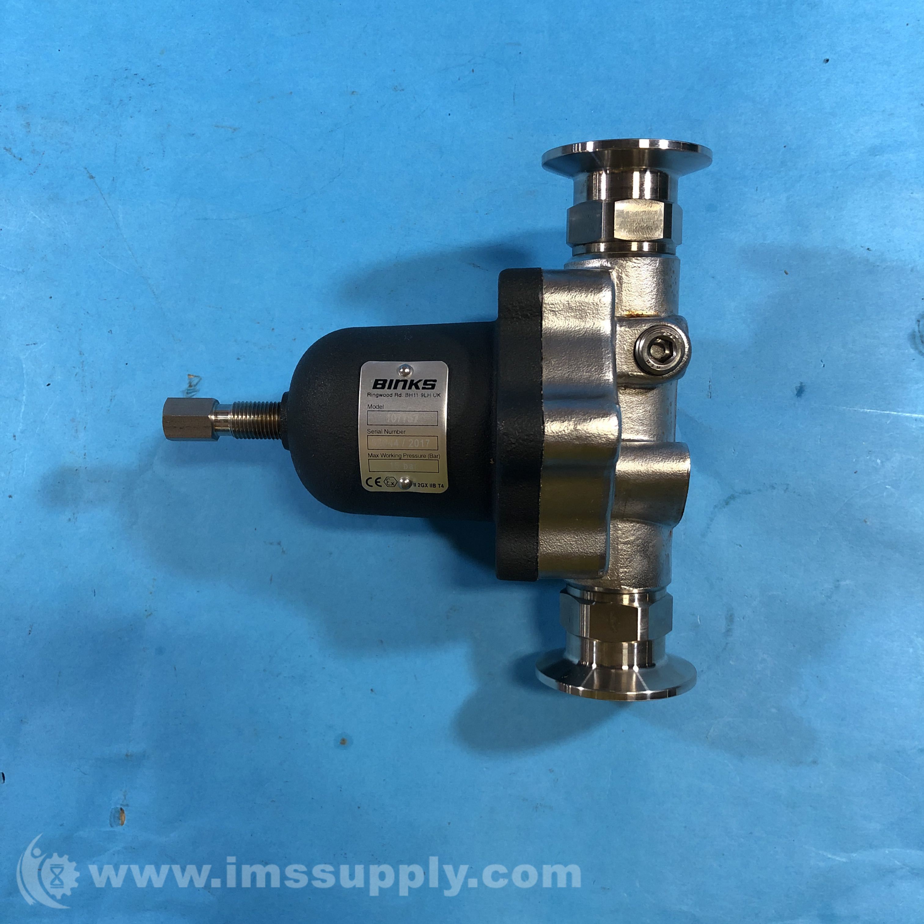 Binks 107757 Pressure Regulator, Low Shear - IMS Supply