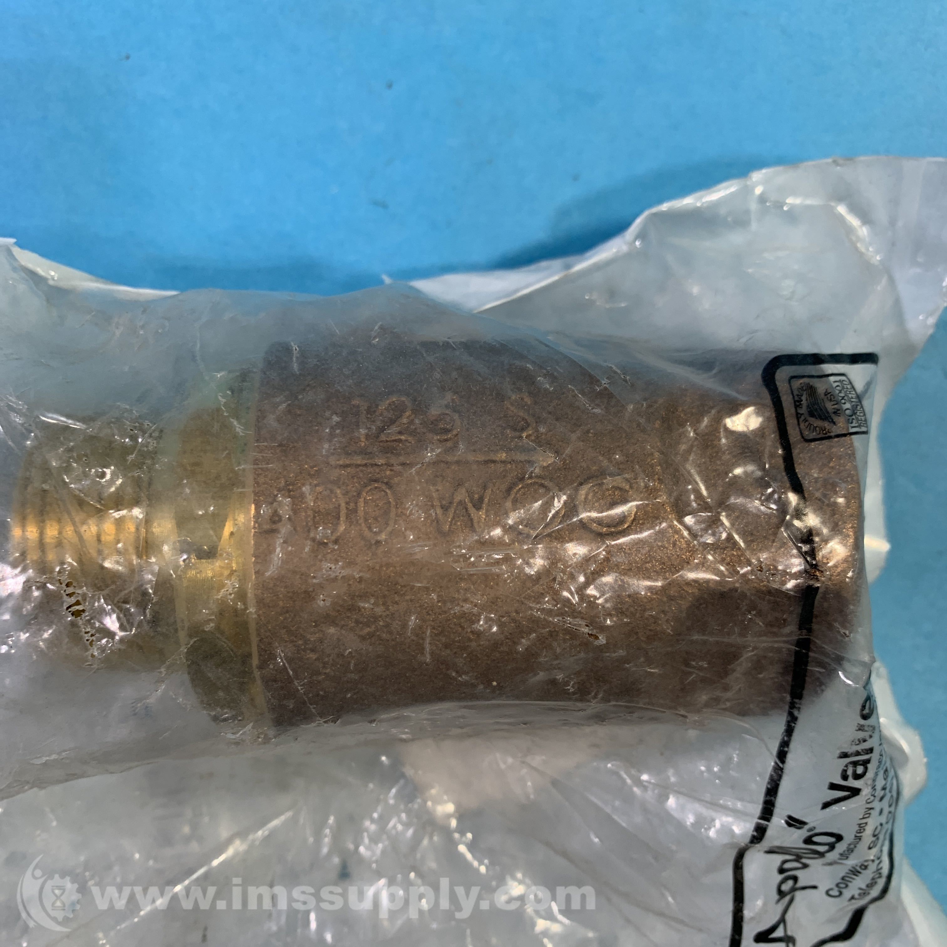 Apollo 61-205-01 1 In-line Ball Cone Check Valve - IMS Supply