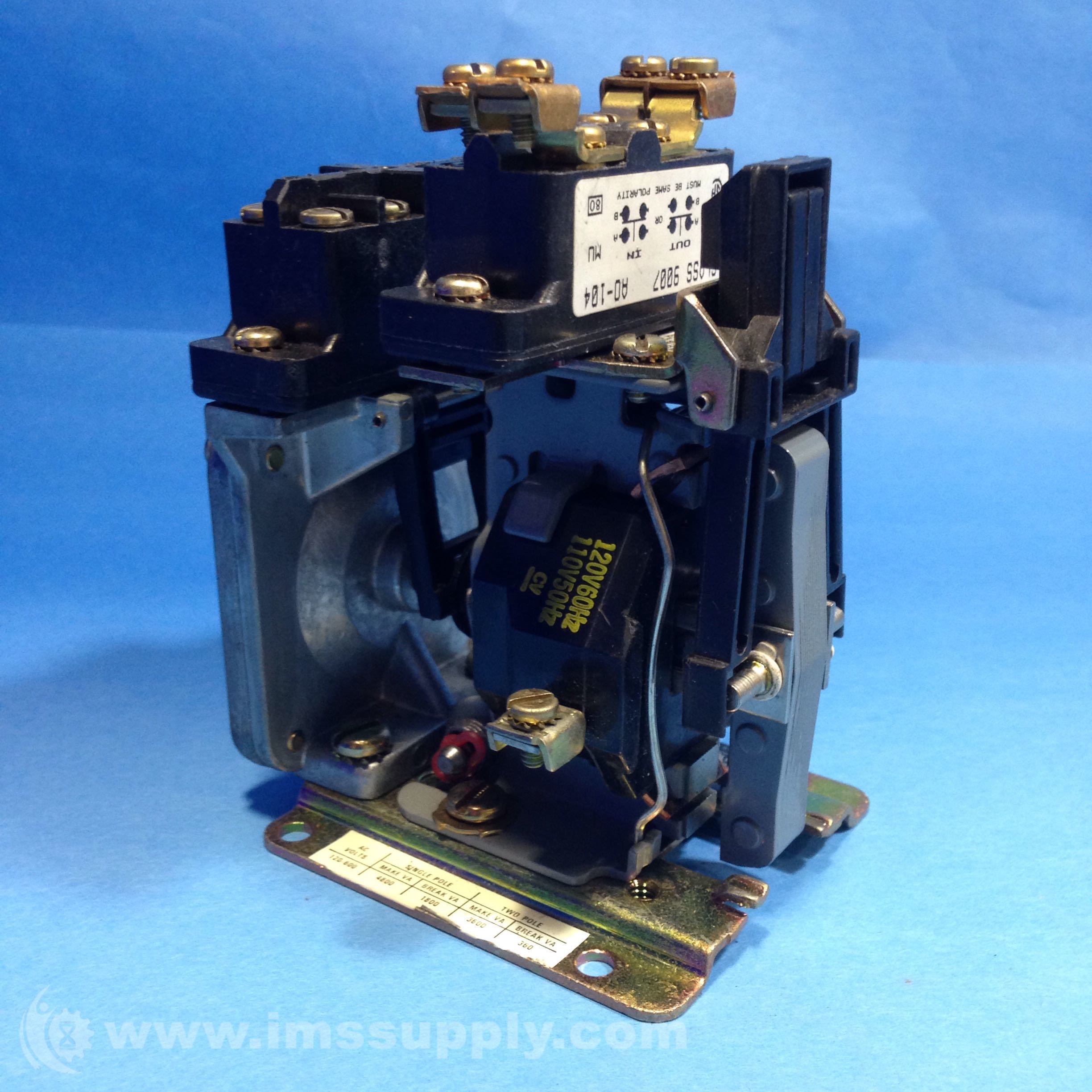 Square D 9050 AO-210 AC Pneumatic Timing Relay - IMS Supply