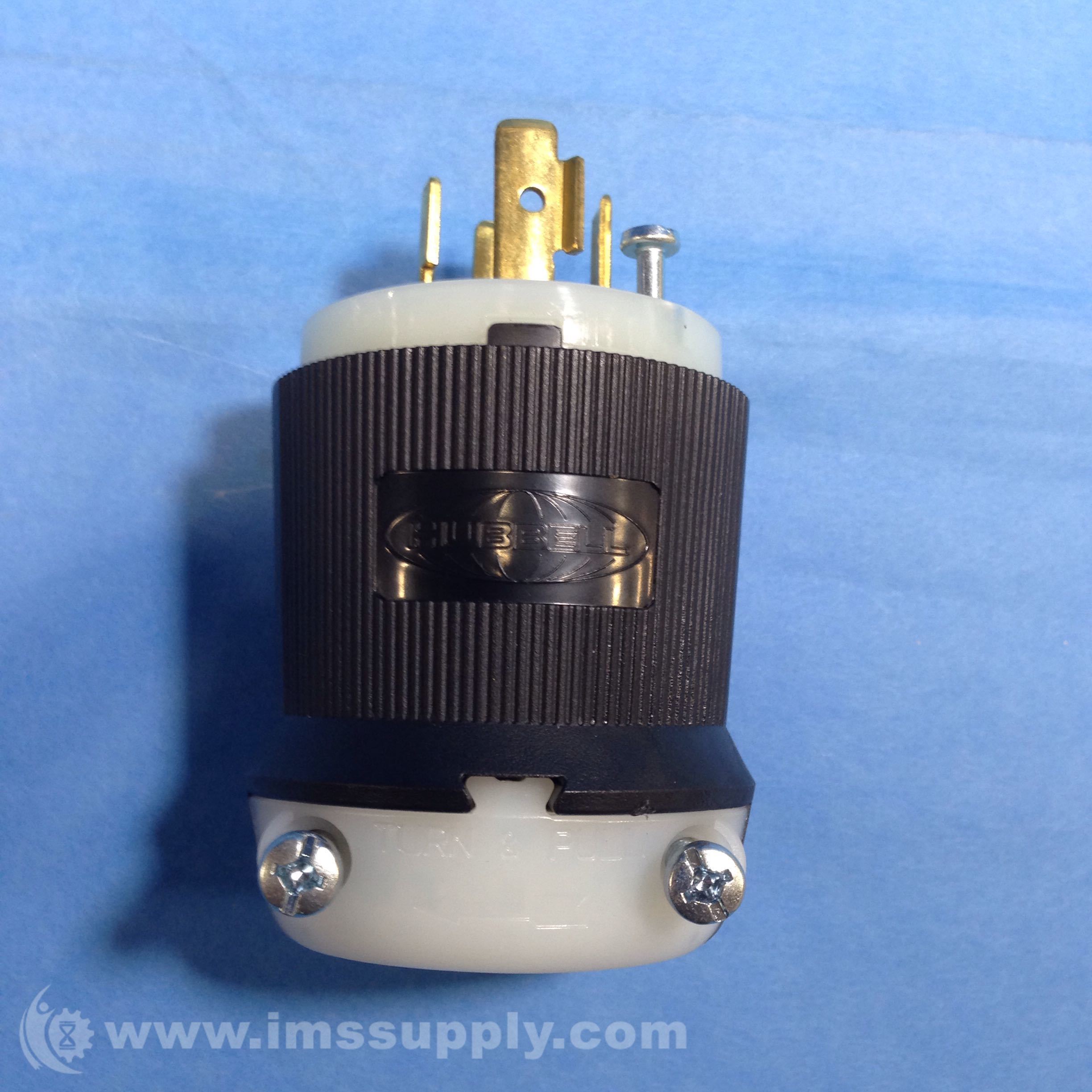 Hubbell HBL2421 Power Entry Connector - IMS Supply