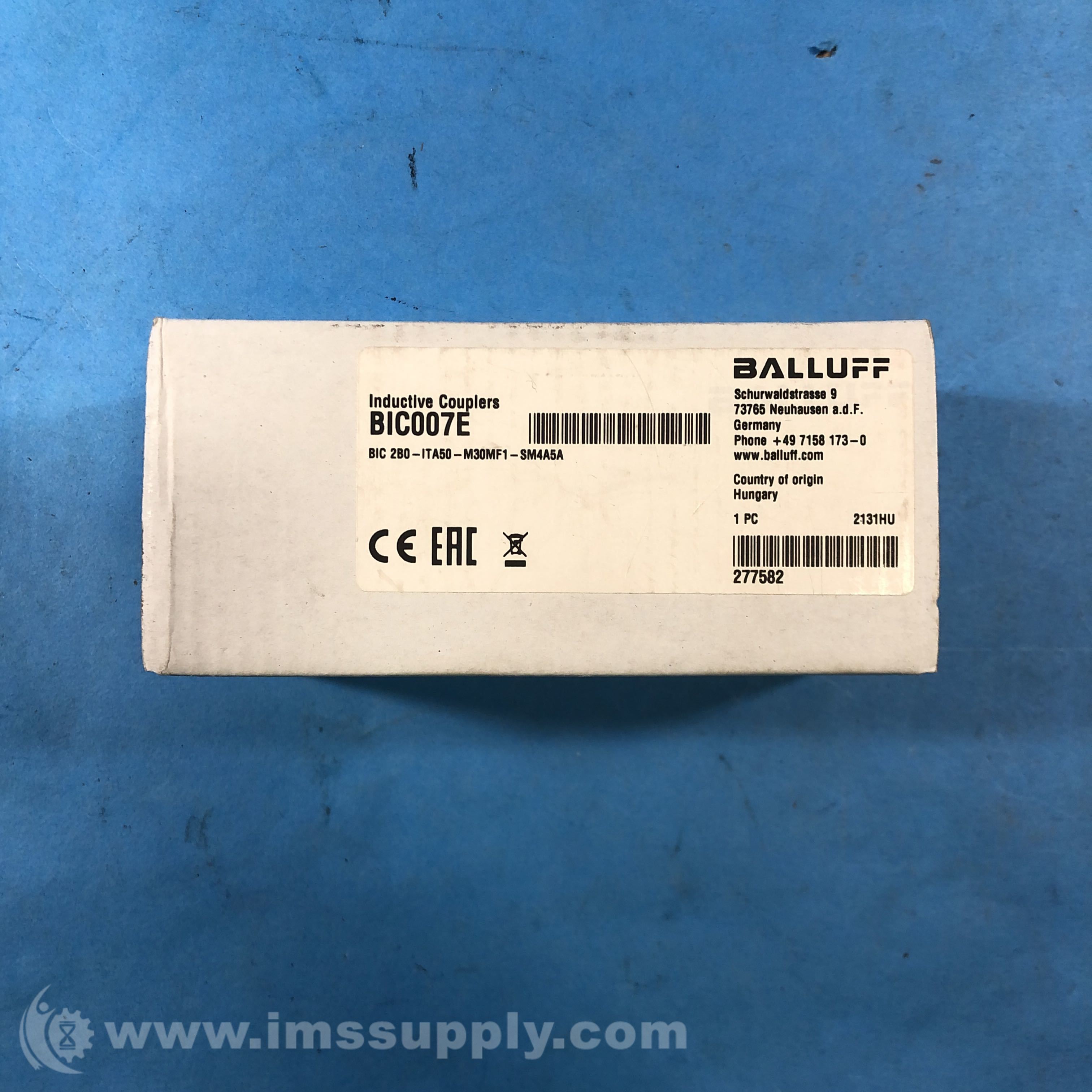 Balluff BIC007E Inductive Coupler for IO-Link Signal Transmission - IMS ...