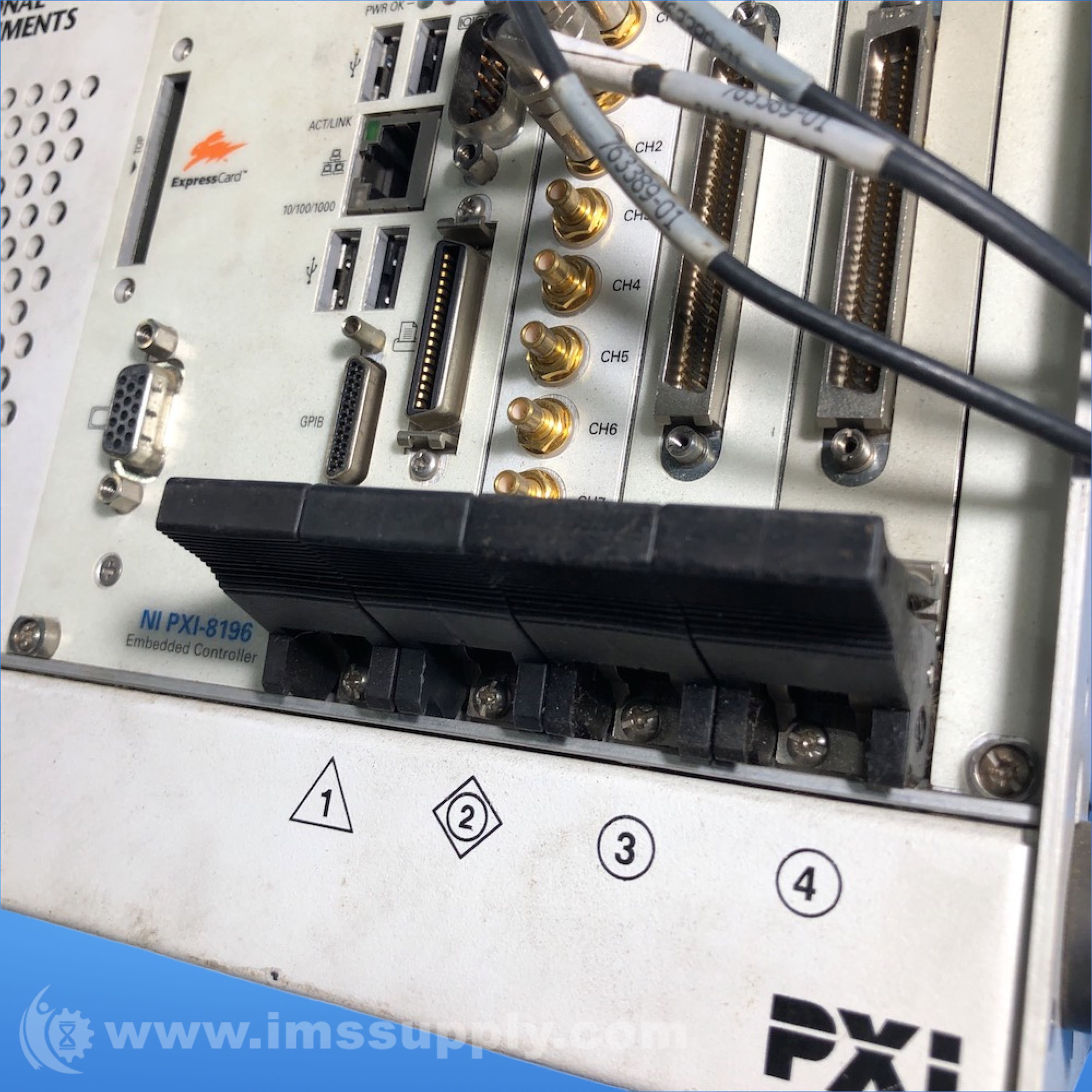 National Instruments PXI-10314-Slot, Universal AC PXI Chassis - IMS Supply