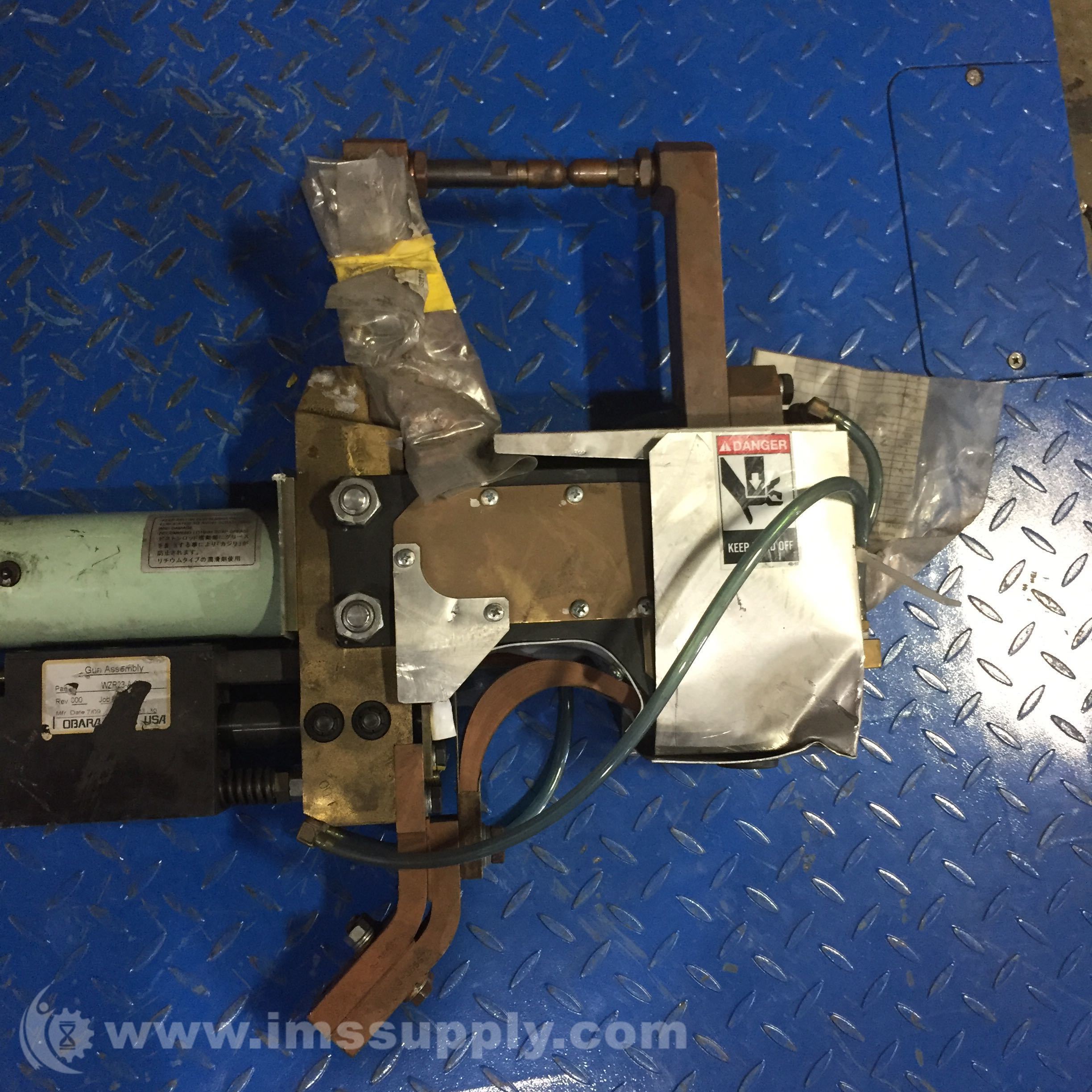 Obara Corp WZR23-A Weld Gun Assembly - IMS Supply