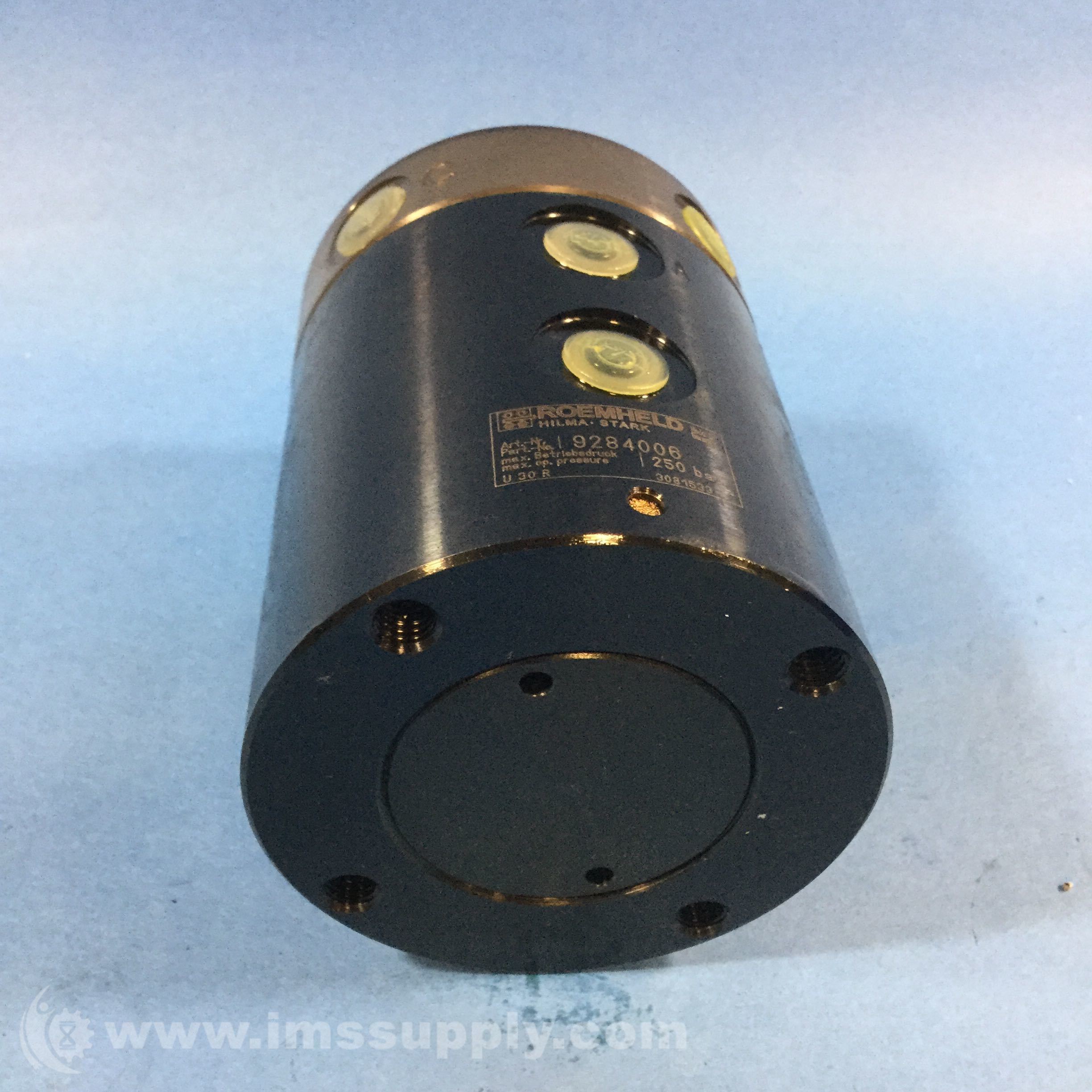 Roemheld 9284006 Hydraulic Rotary Union - IMS Supply