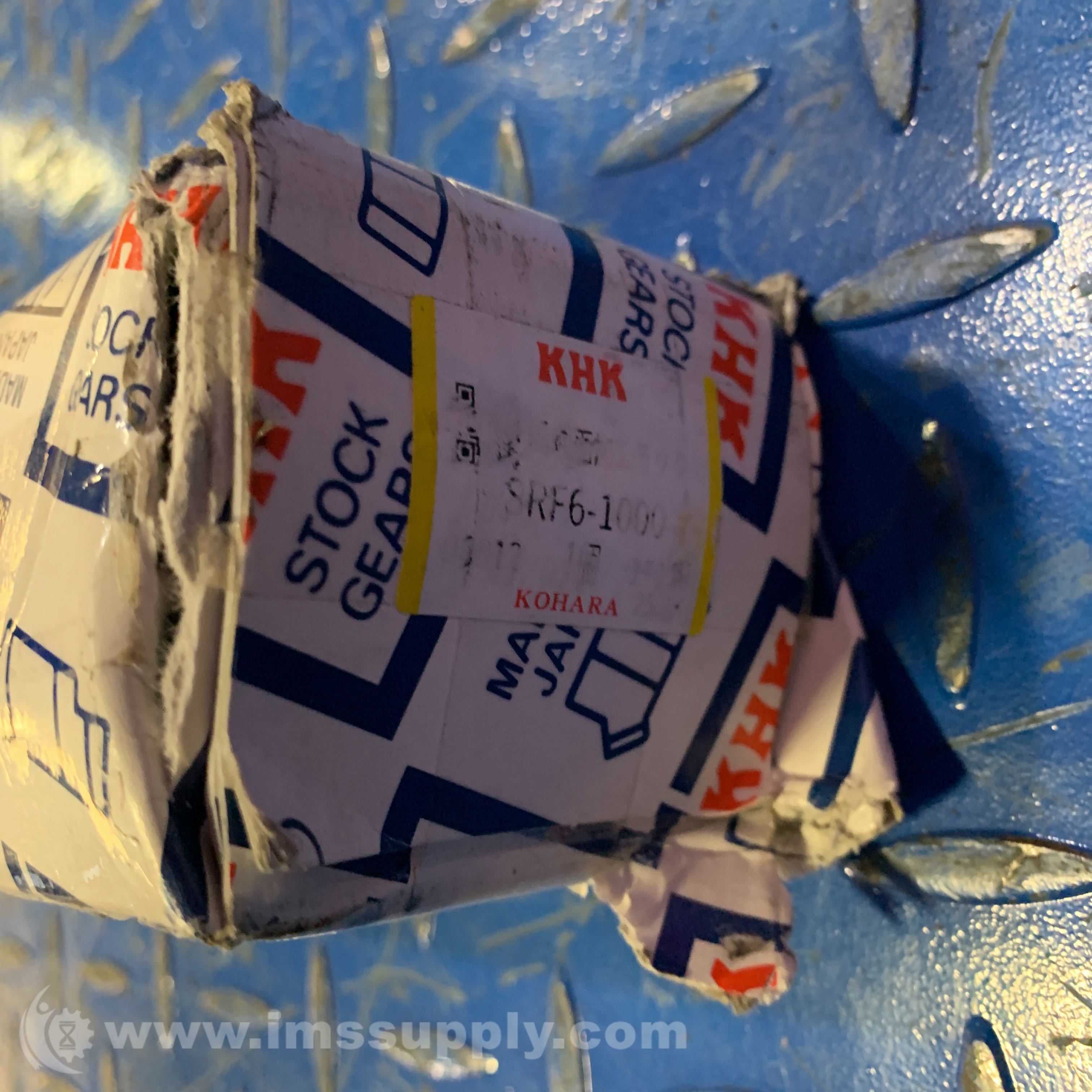 KHK Gears SRF6-1000 Steel Rack w/ Machined Ends, 53 Tooth - IMS Supply