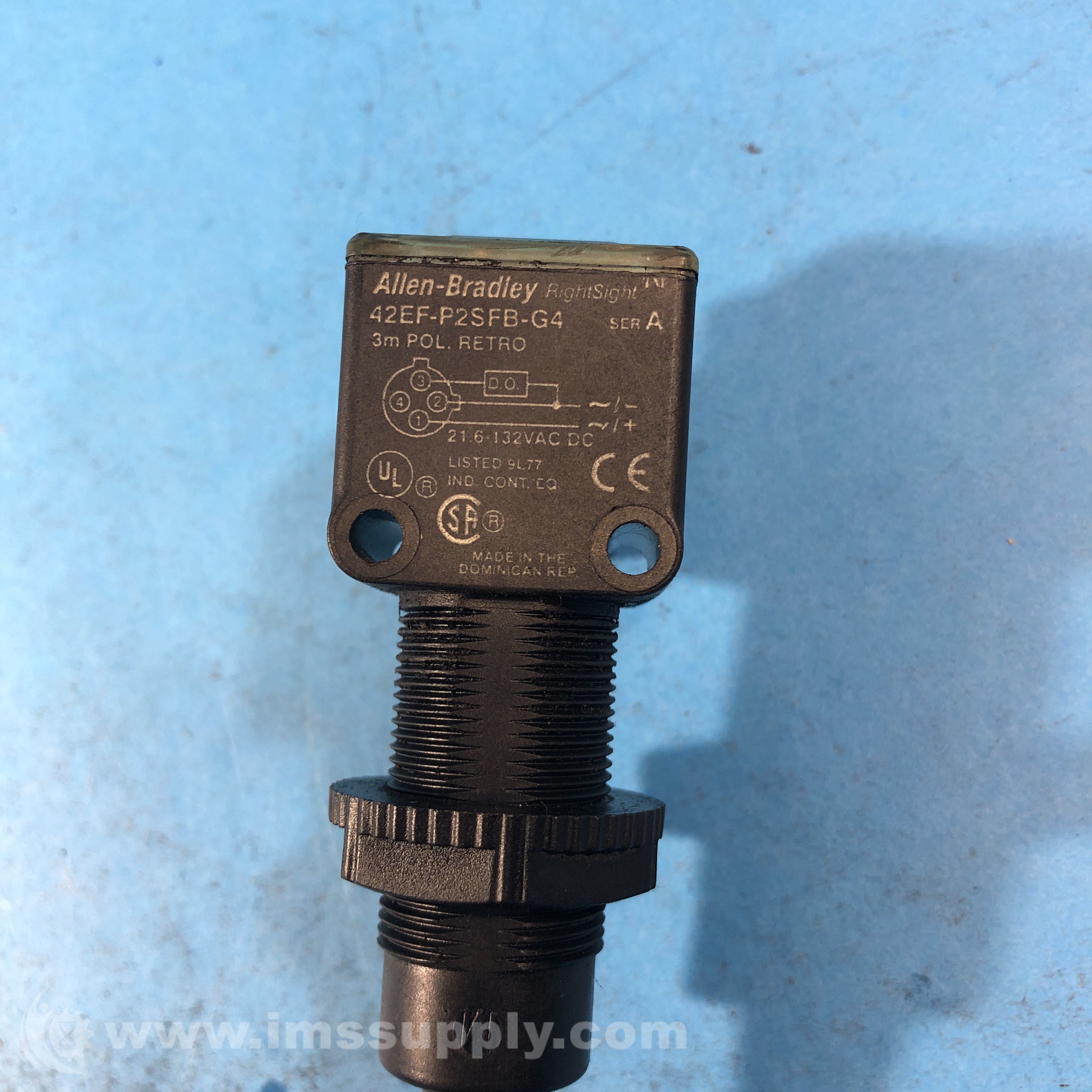 Allen Bradley 42EF-P2SFB-G4 Photoswitch Photoelectric Sensor - IMS Supply