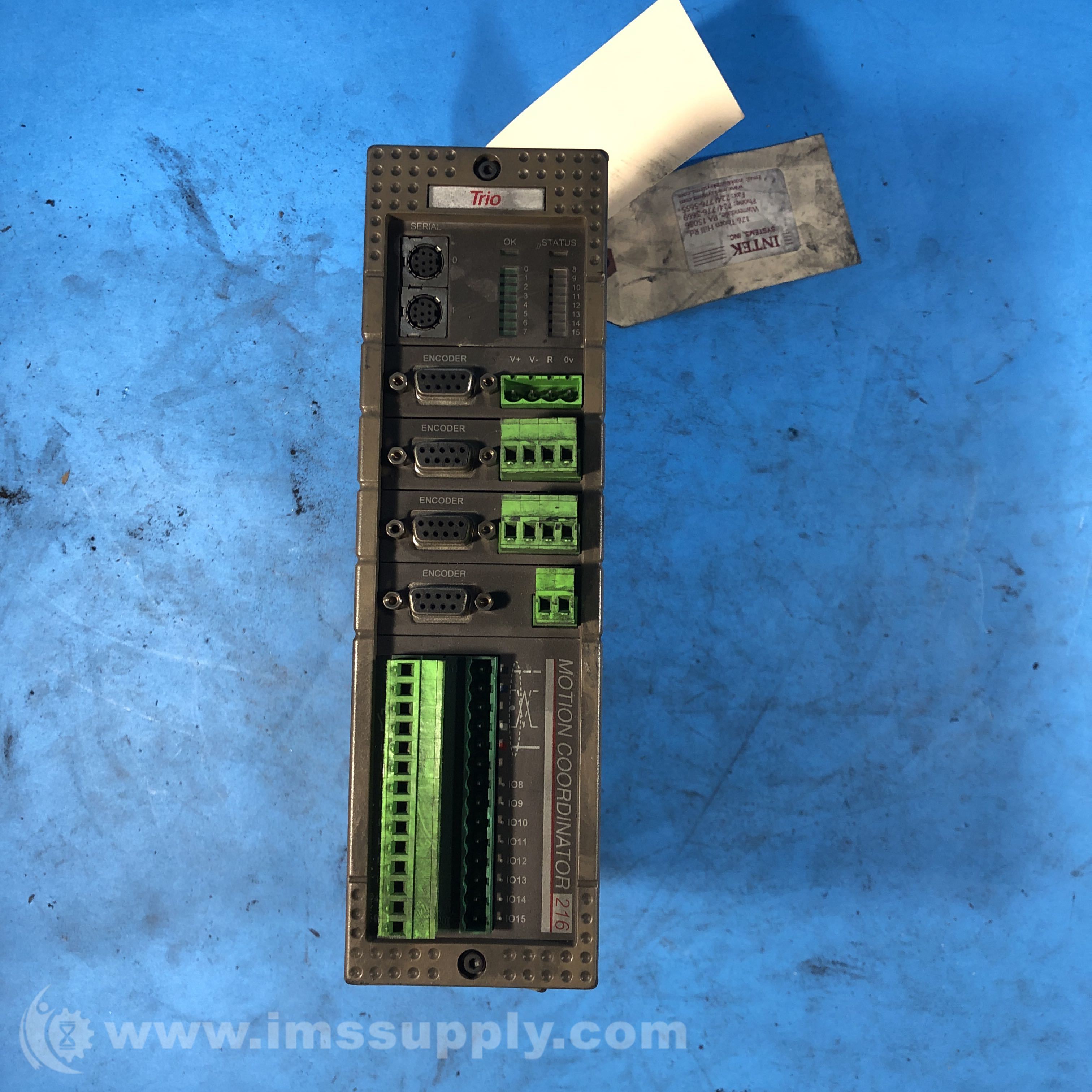 Trio Motion Technology 216 Motion Coordinator - IMS Supply