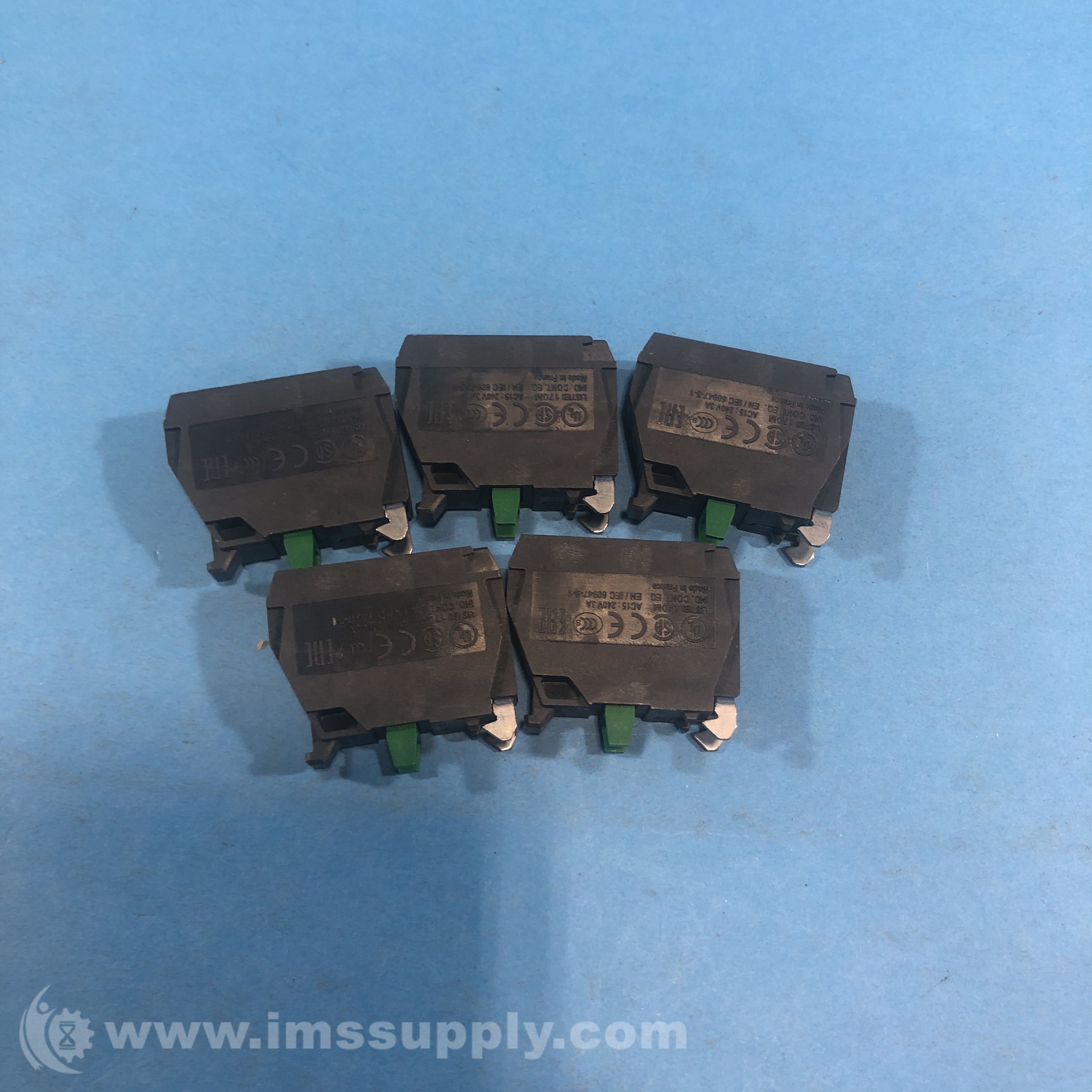 Schneider Electric ZBE101 Box of 5 Contact Blocks - IMS Supply