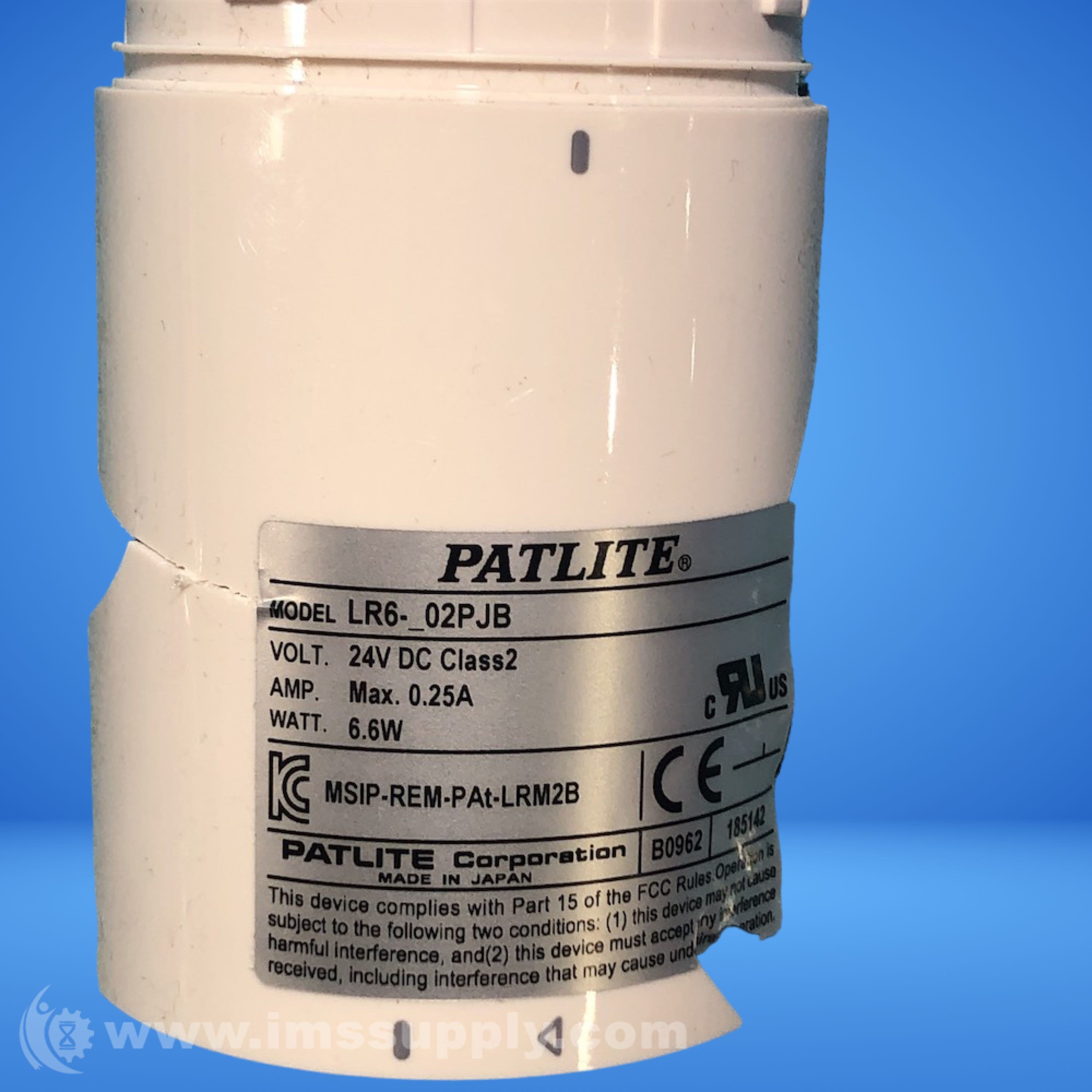 Patlite LR6-_02PJB - IMS Supply
