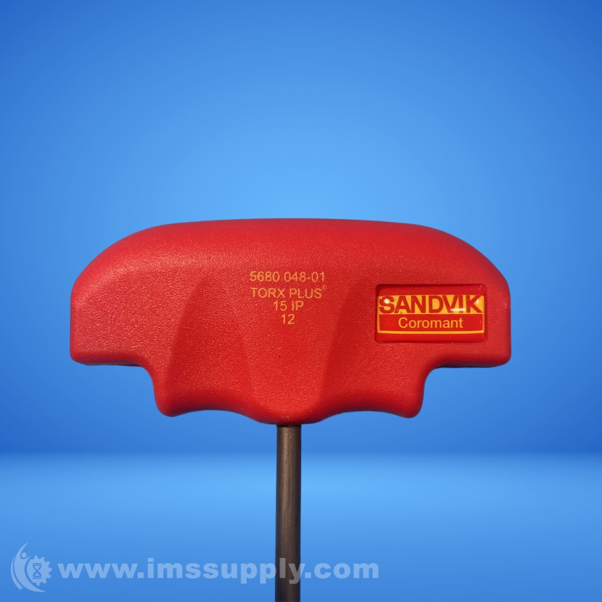 Sandvik 5680-048-01 TORX PLUS 15 IP T-handle Key - IMS Supply