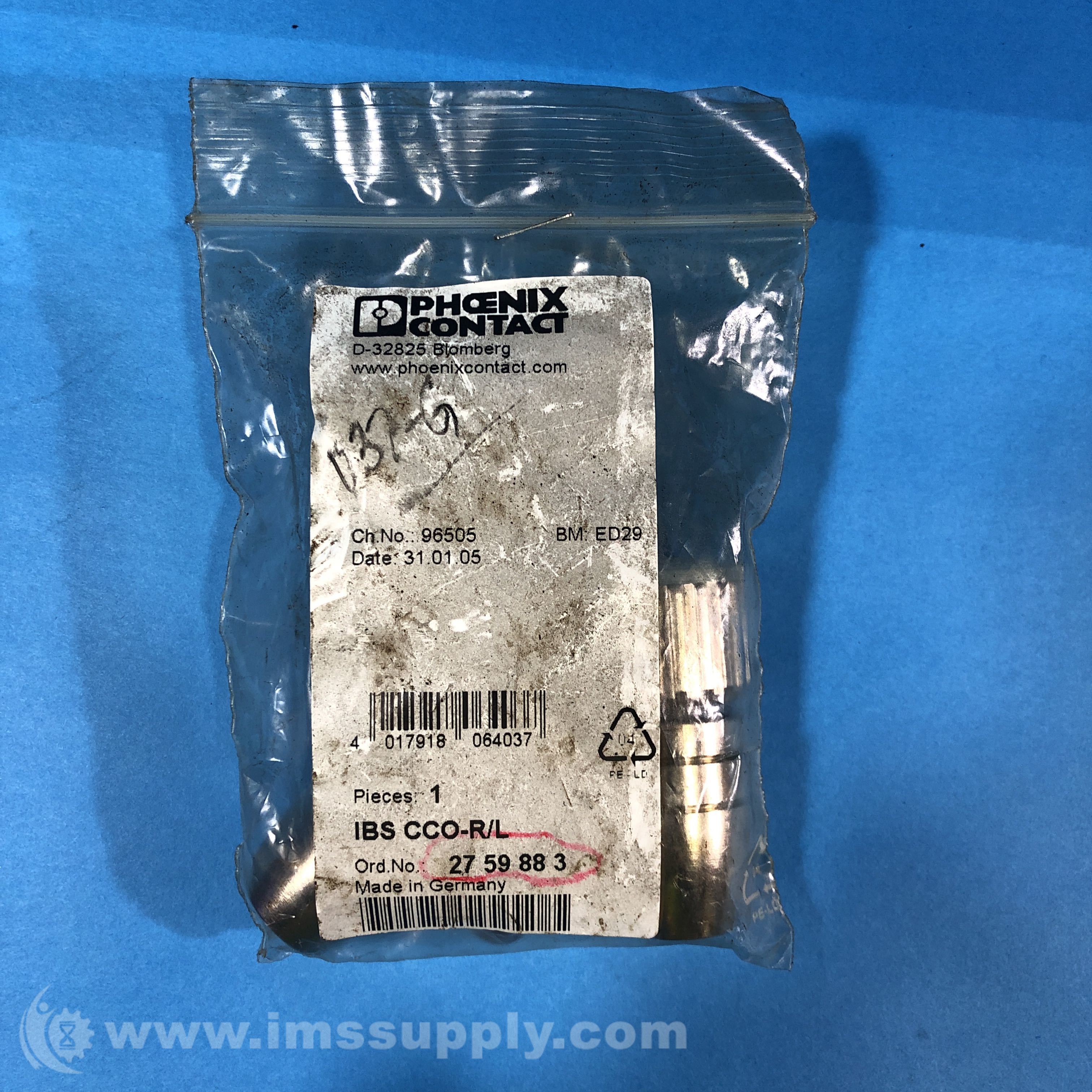 Phoenix Contact 2759883 IBS CCO-R/L M23 Solder Connection - IMS Supply