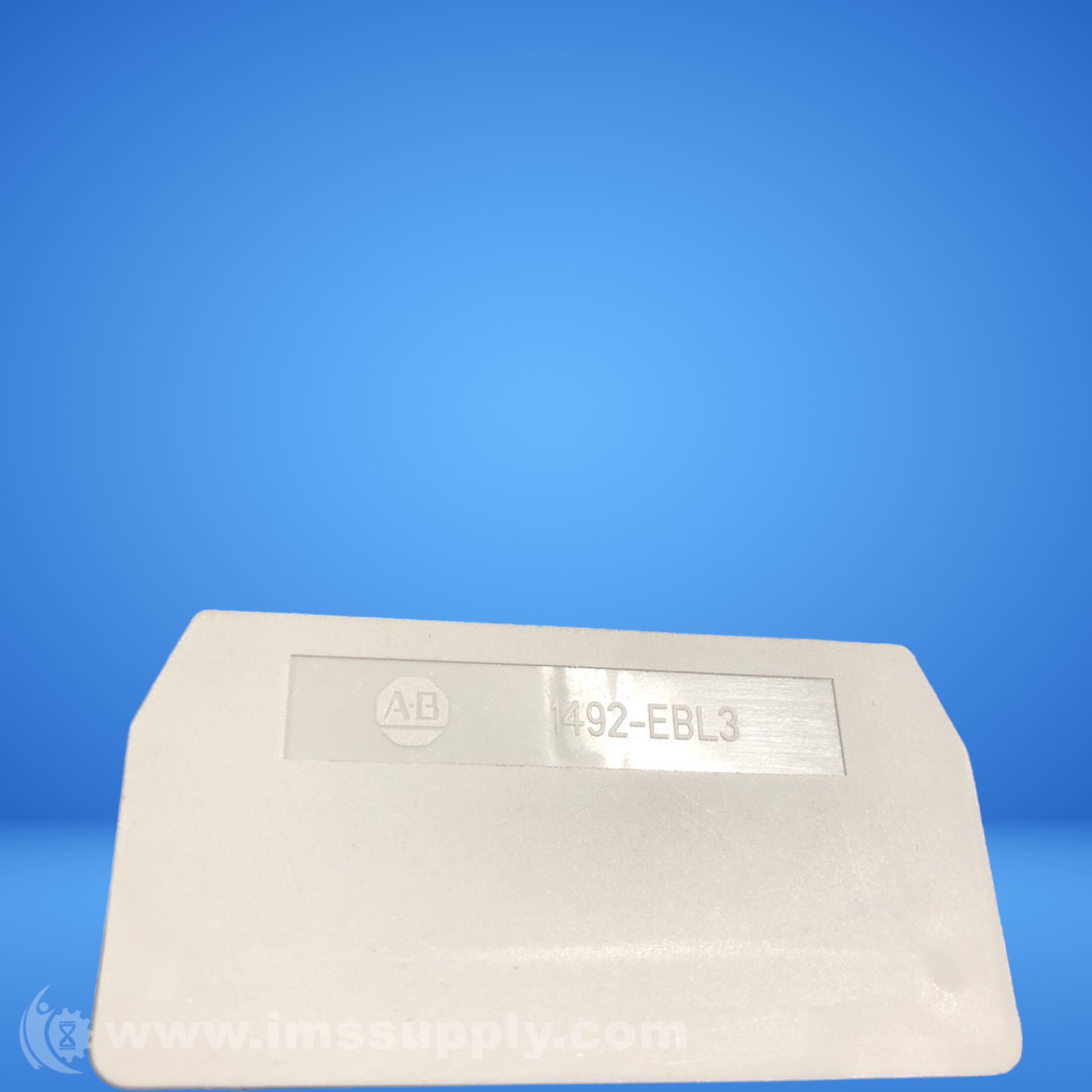Allen Bradley 1492-EBL3 Terminal Block End Plate - IMS Supply