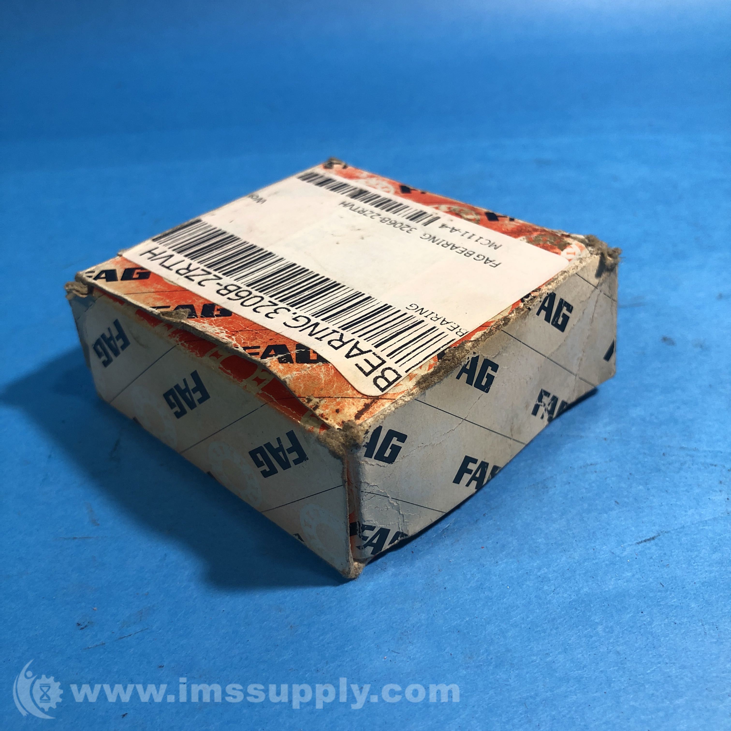 Fag 3206B-2ZR-TVH Ball Bearing, Double Row - IMS Supply