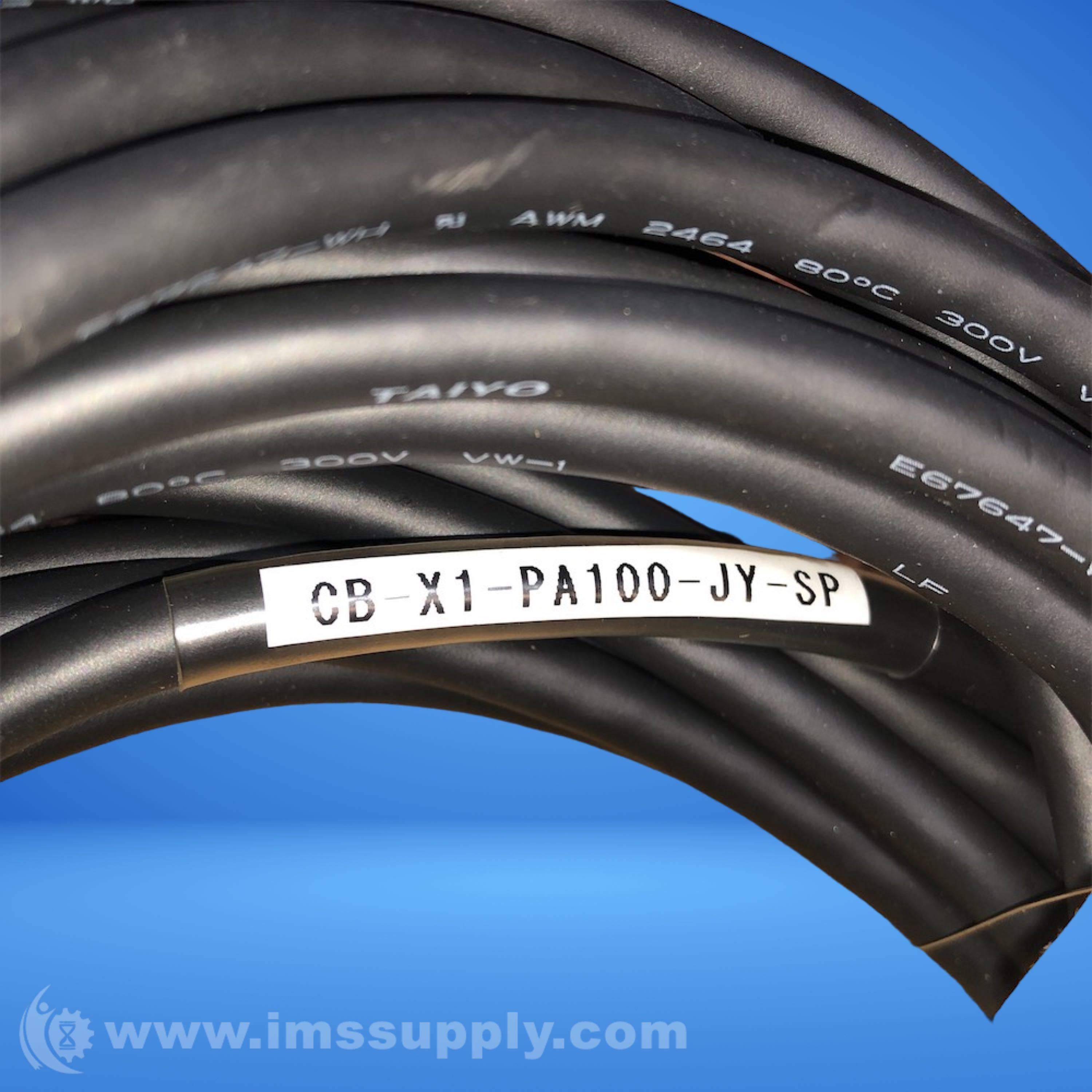 Taiyo CB-X1-PA100-JY-SP Encoder Cable - IMS Supply