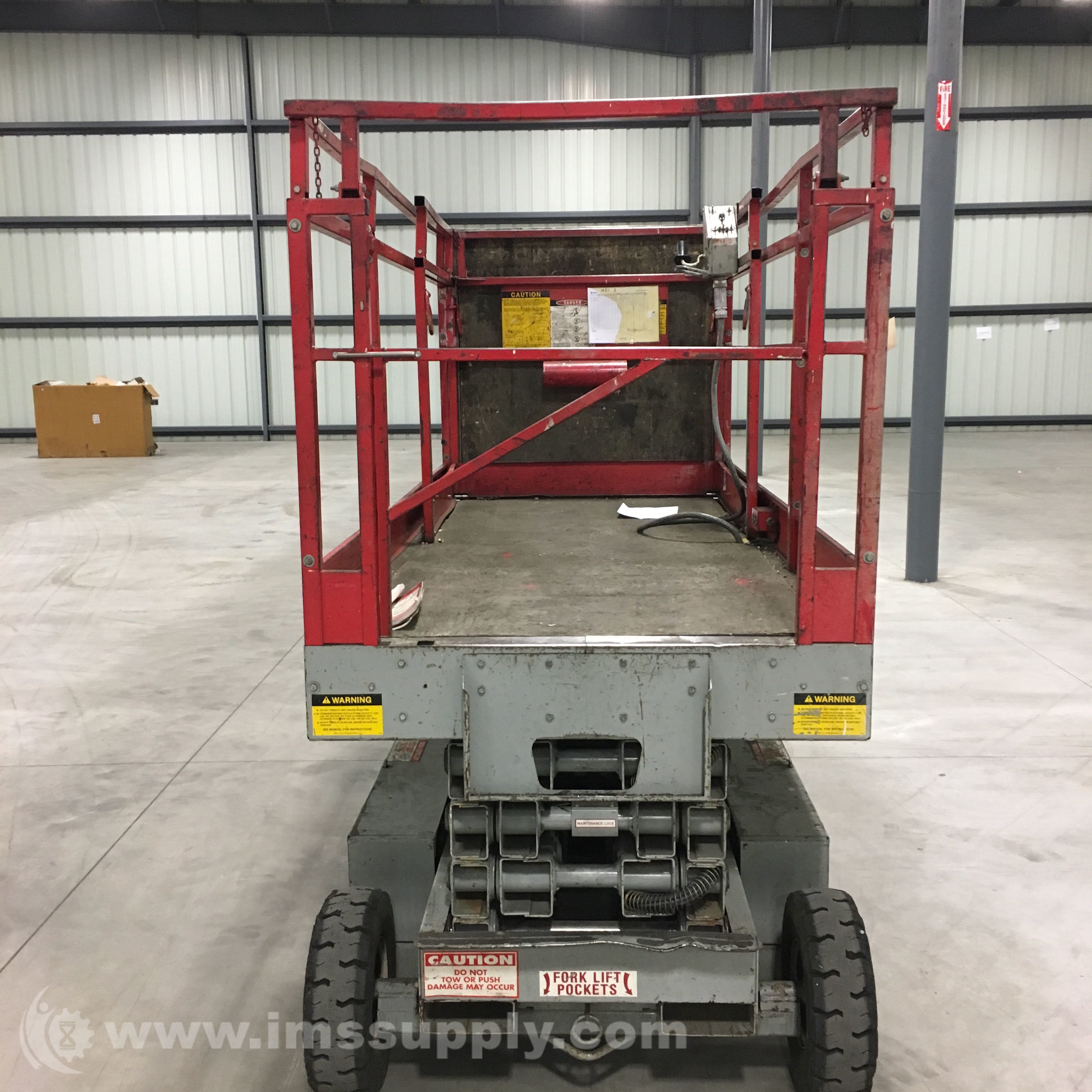 Mayville Engineering Co 2548HT Electric Platform Scissor Lift - IMS Supply