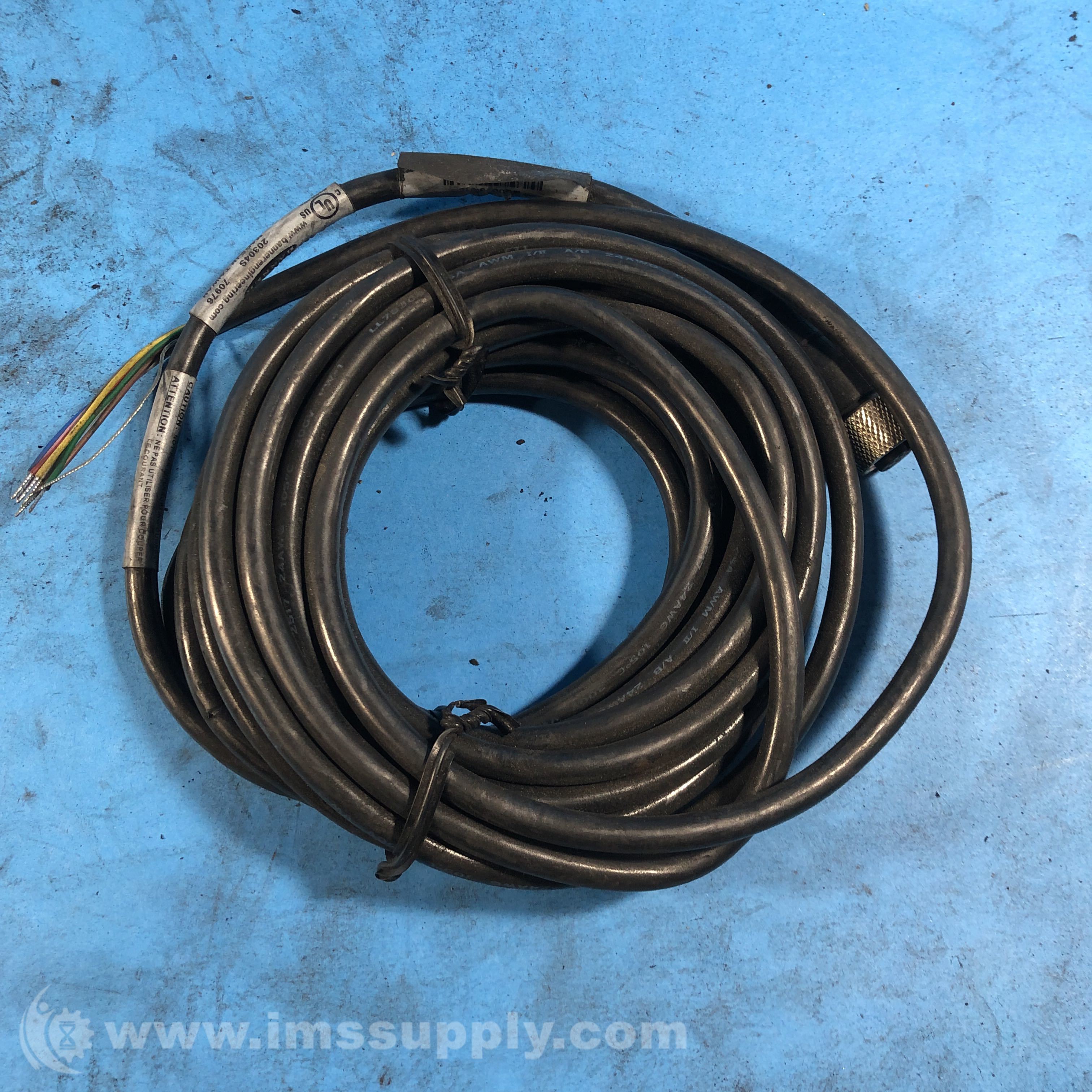 Banner Engineering Corp. 20304S Single-Ended Cordset - IMS Supply