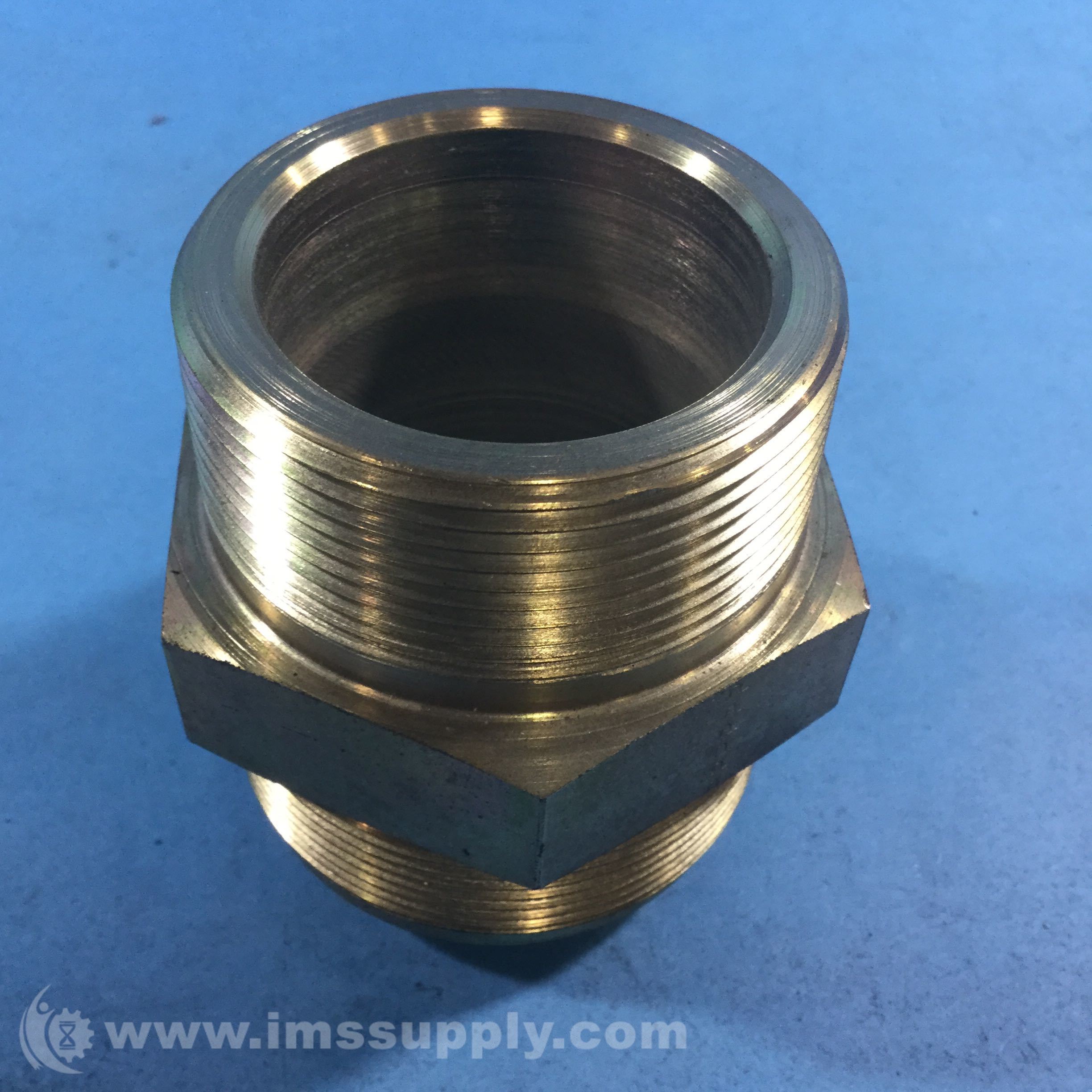 Parker 32FTX-S Male Adapter 2 Inch JIC X 2 Inch NPT Male Steel - IMS Supply