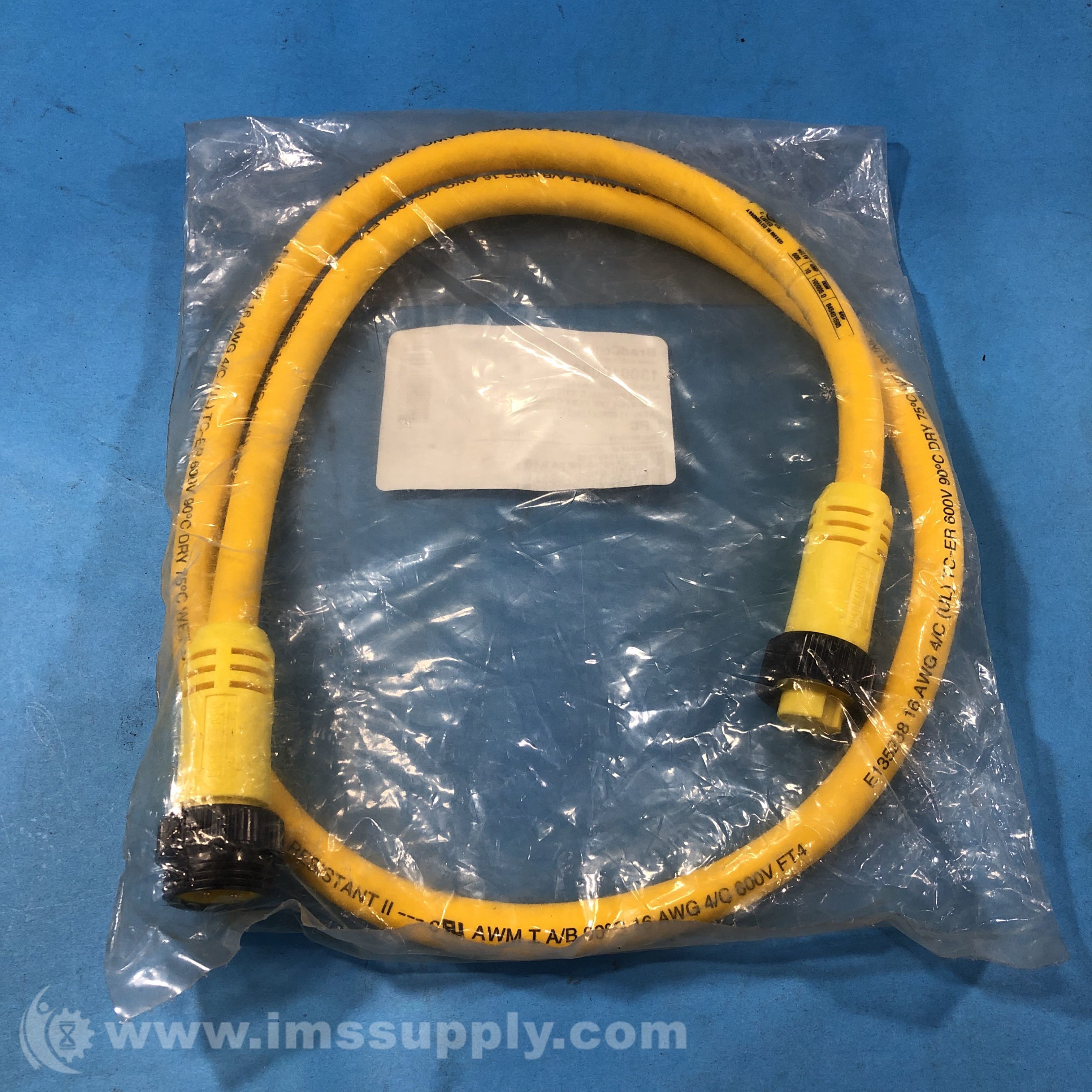 Molex 1300100864 Mini-Change A-Size Double-Ended Cordset - IMS Supply