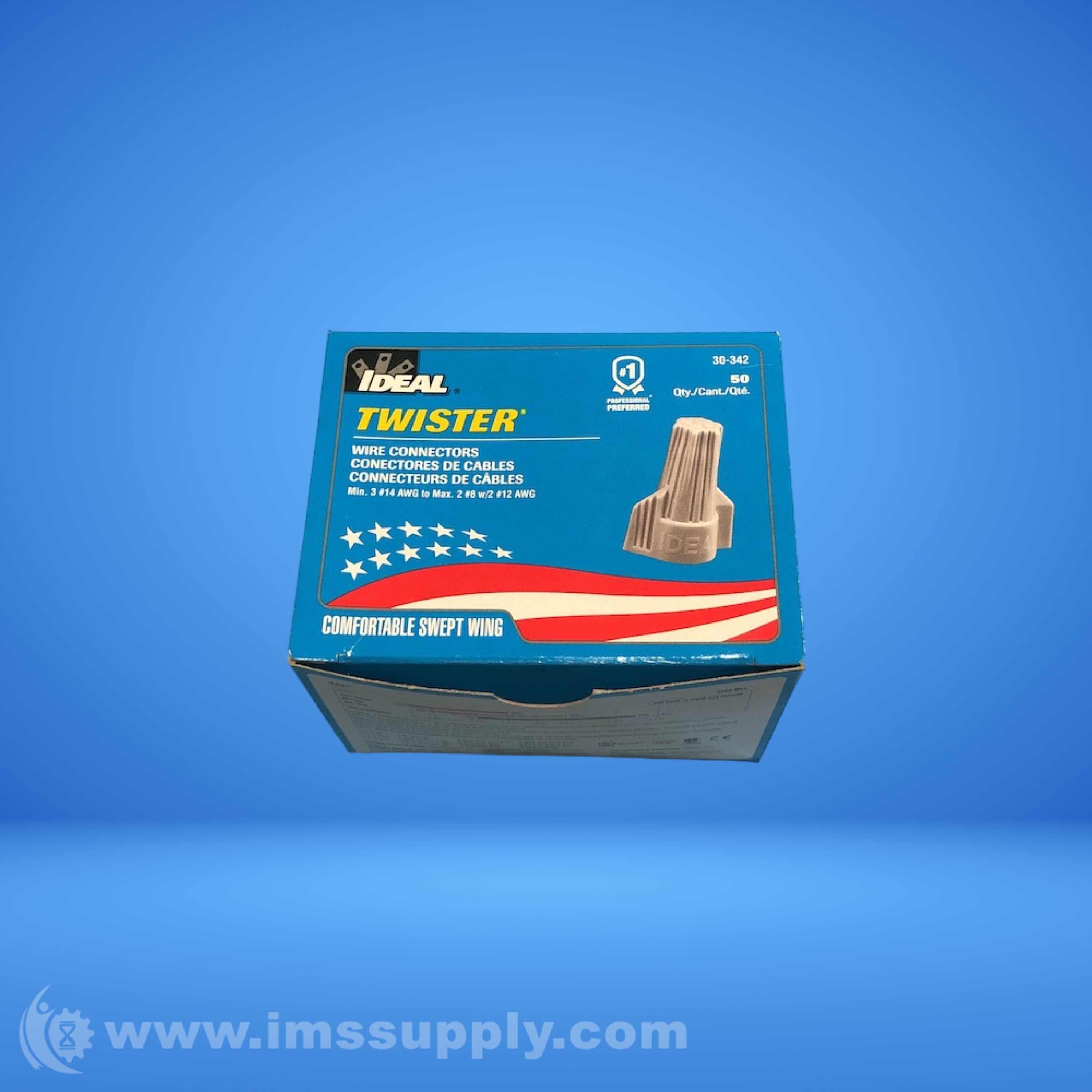 Ideal 30-342 Twist-On Splice Connectors Box of 50 - IMS Supply
