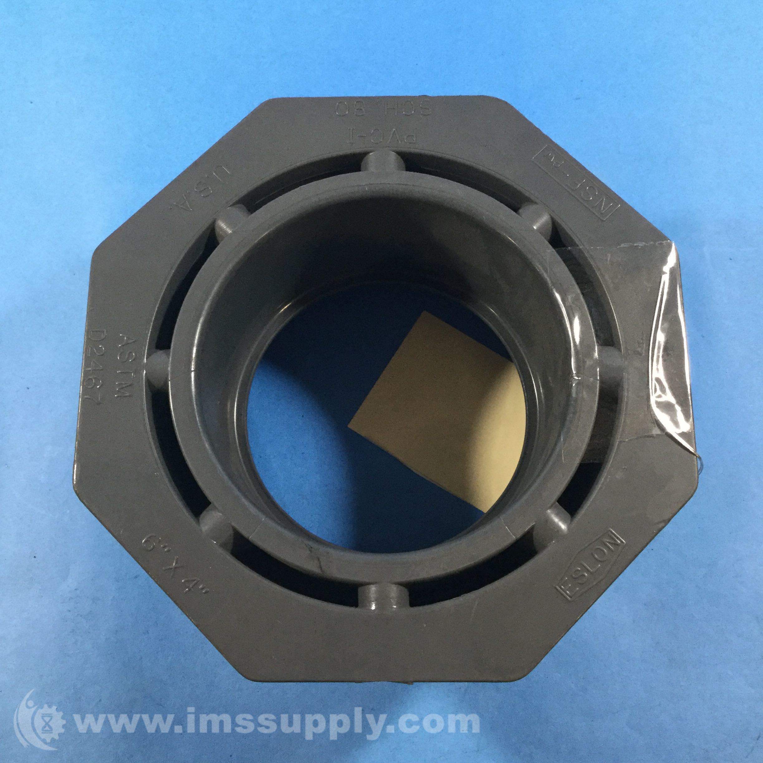 Eslon 6 X 4 Sch80 PVC One Piece Flange Pipe Fitting - IMS Supply