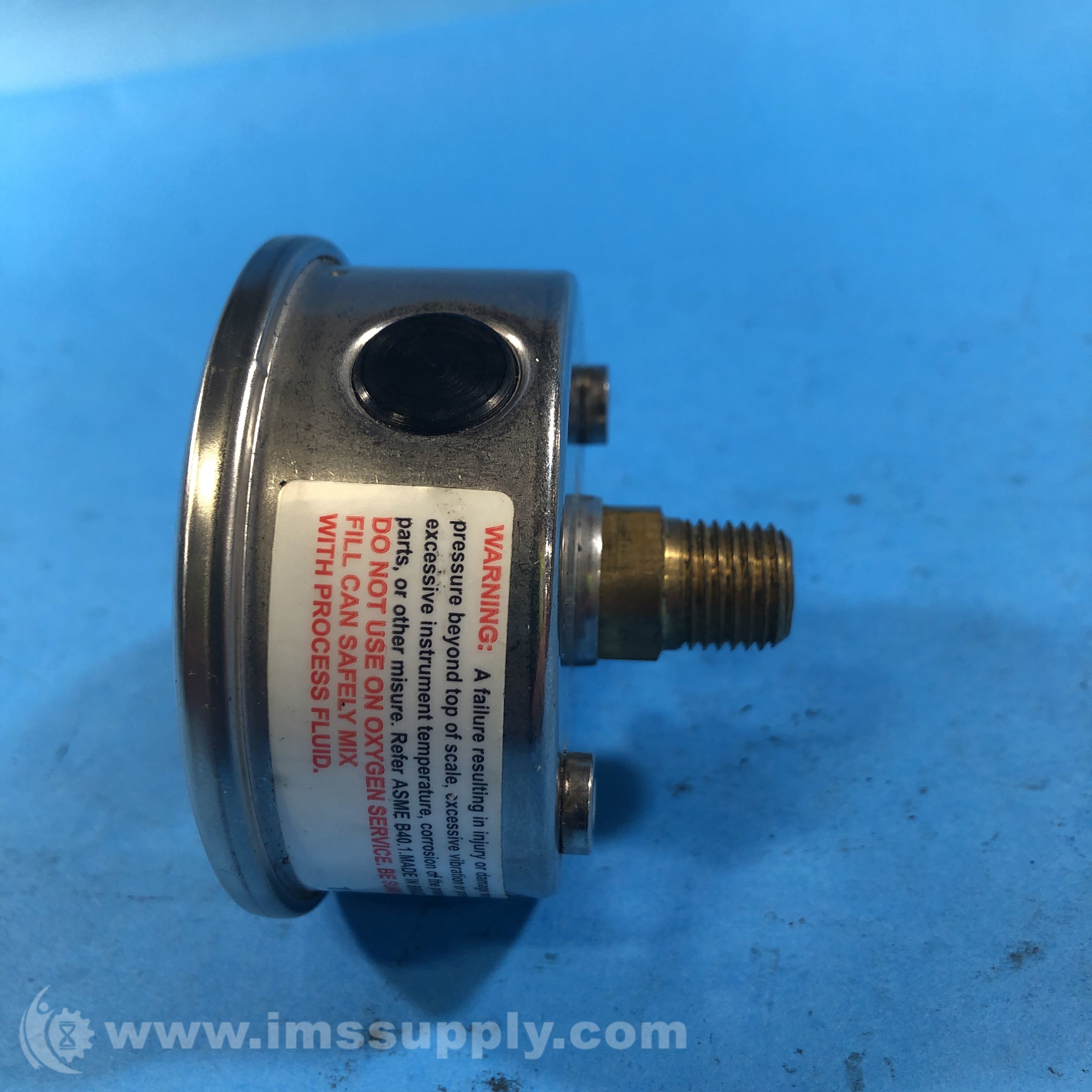 Ashcroft 1008 Pressure Gauge - IMS Supply