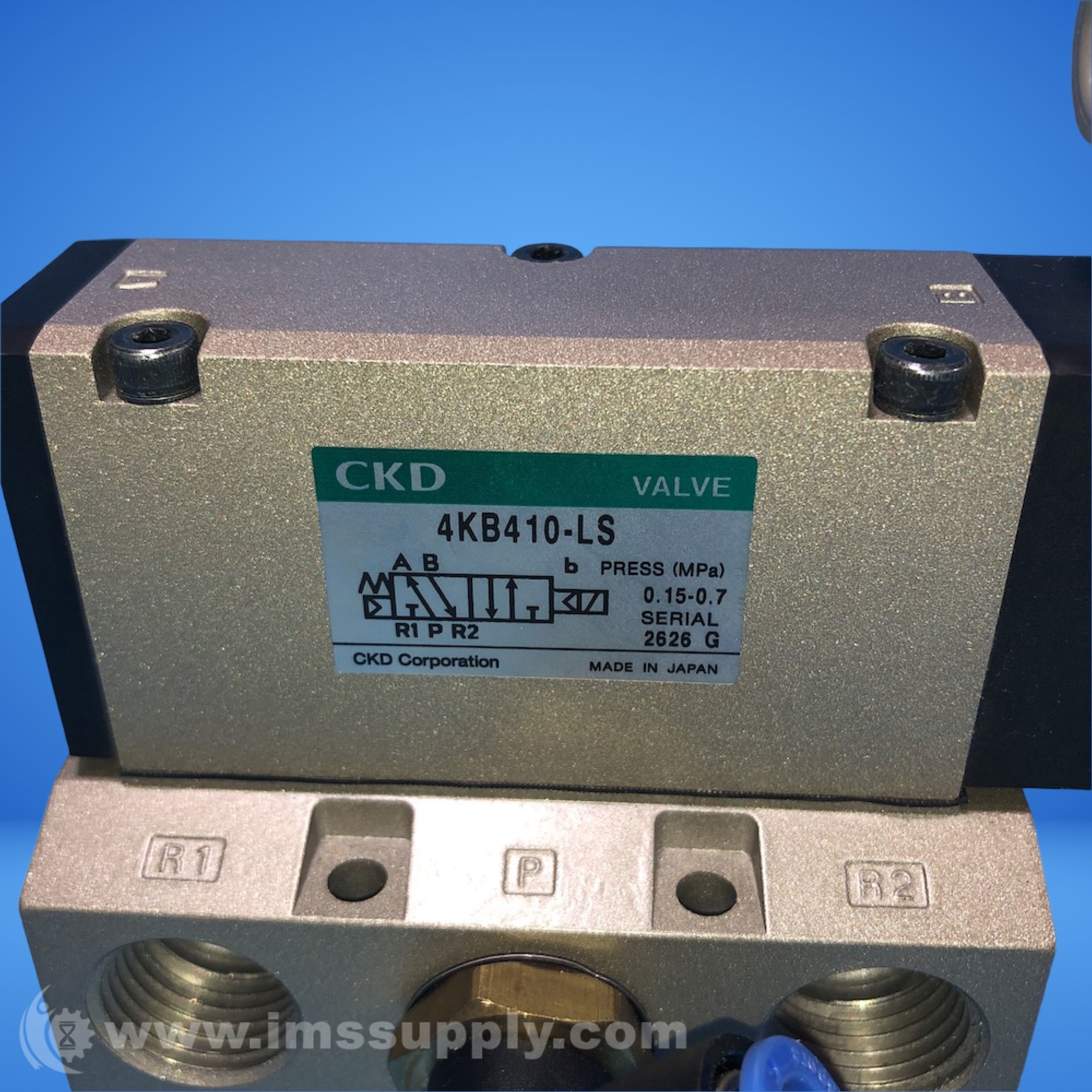 CKD 4KB410-LS Solenoid Valve - IMS Supply