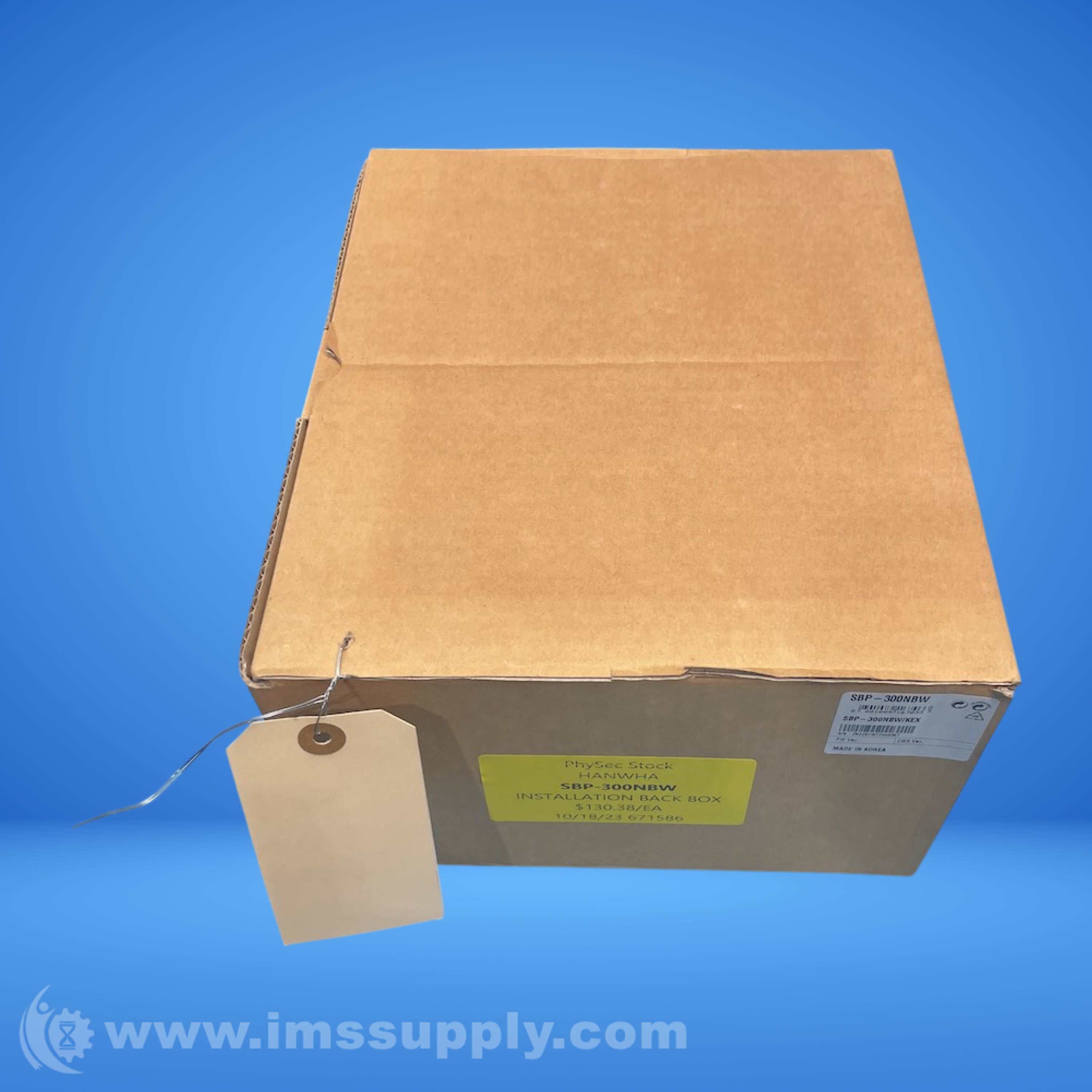 Hanwha SBP-300NBW Installation Box - IMS Supply