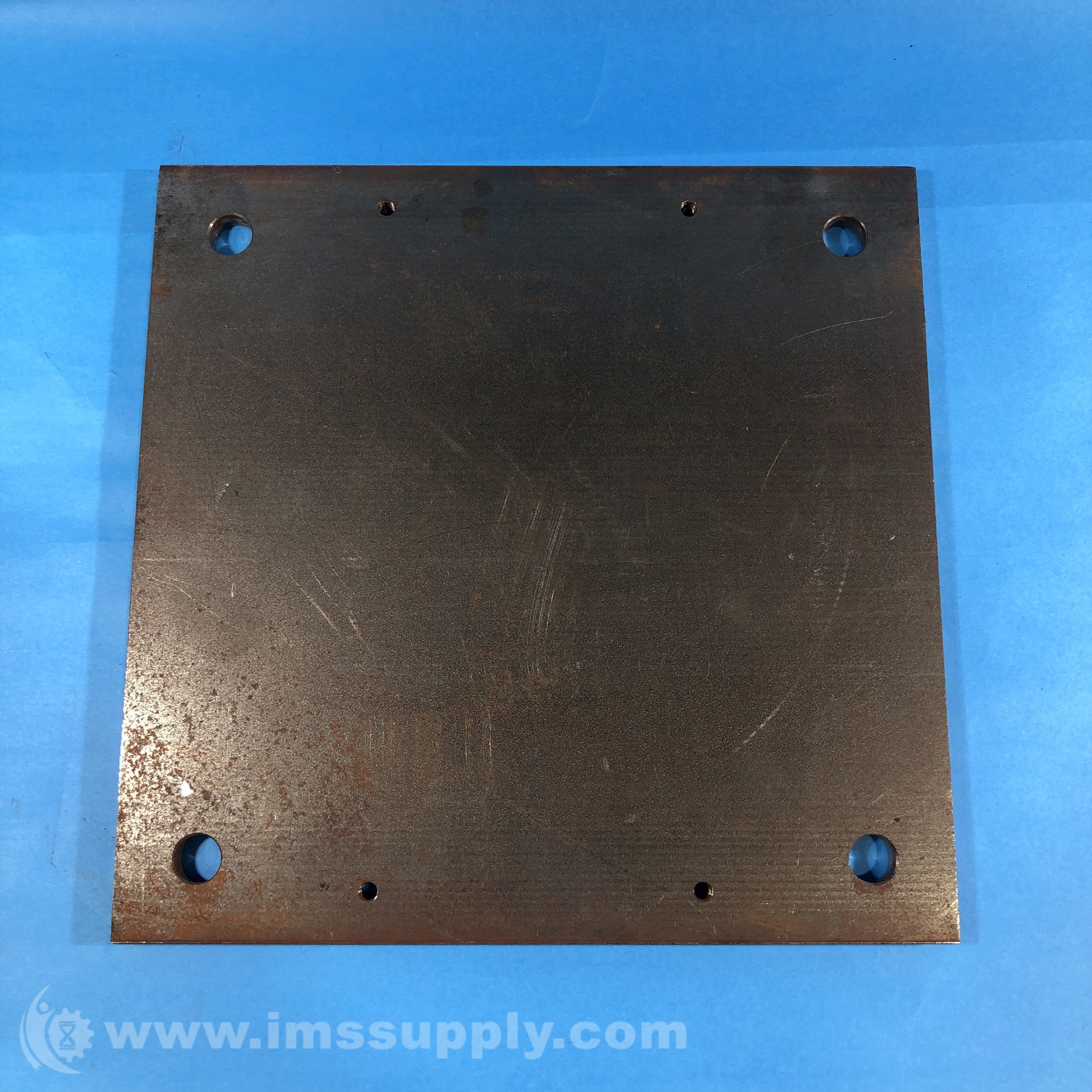 4 Hole Metal Square Mounting Plate, 11'' LG - IMS Supply