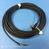 Ifm EVC009 Cordset, M12 Female R/A, 4 Wire, 5 Pin, LED, 10m, PUR - IMS ...
