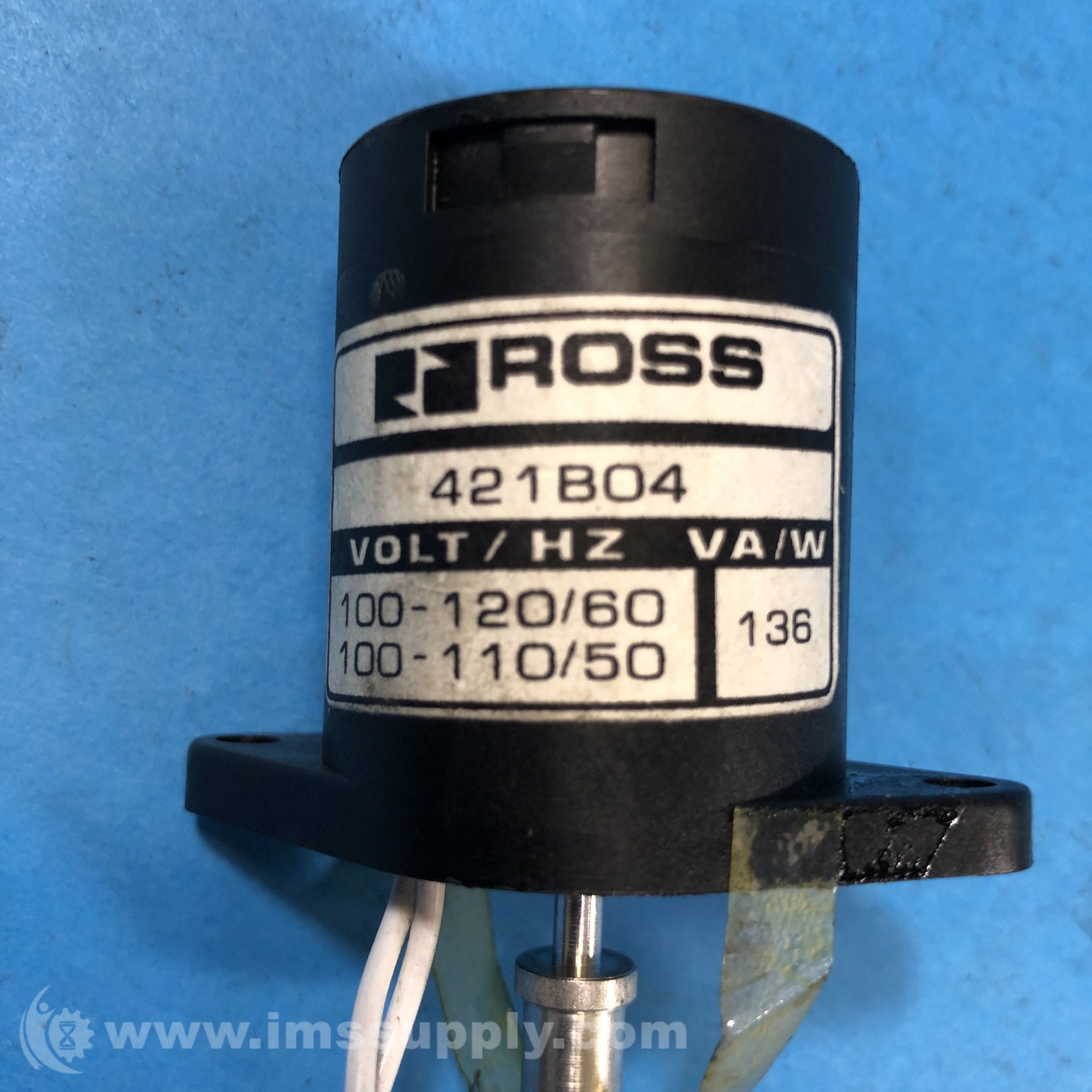 Ross Controls 421B04 Reset Solenoid Coil - IMS Supply
