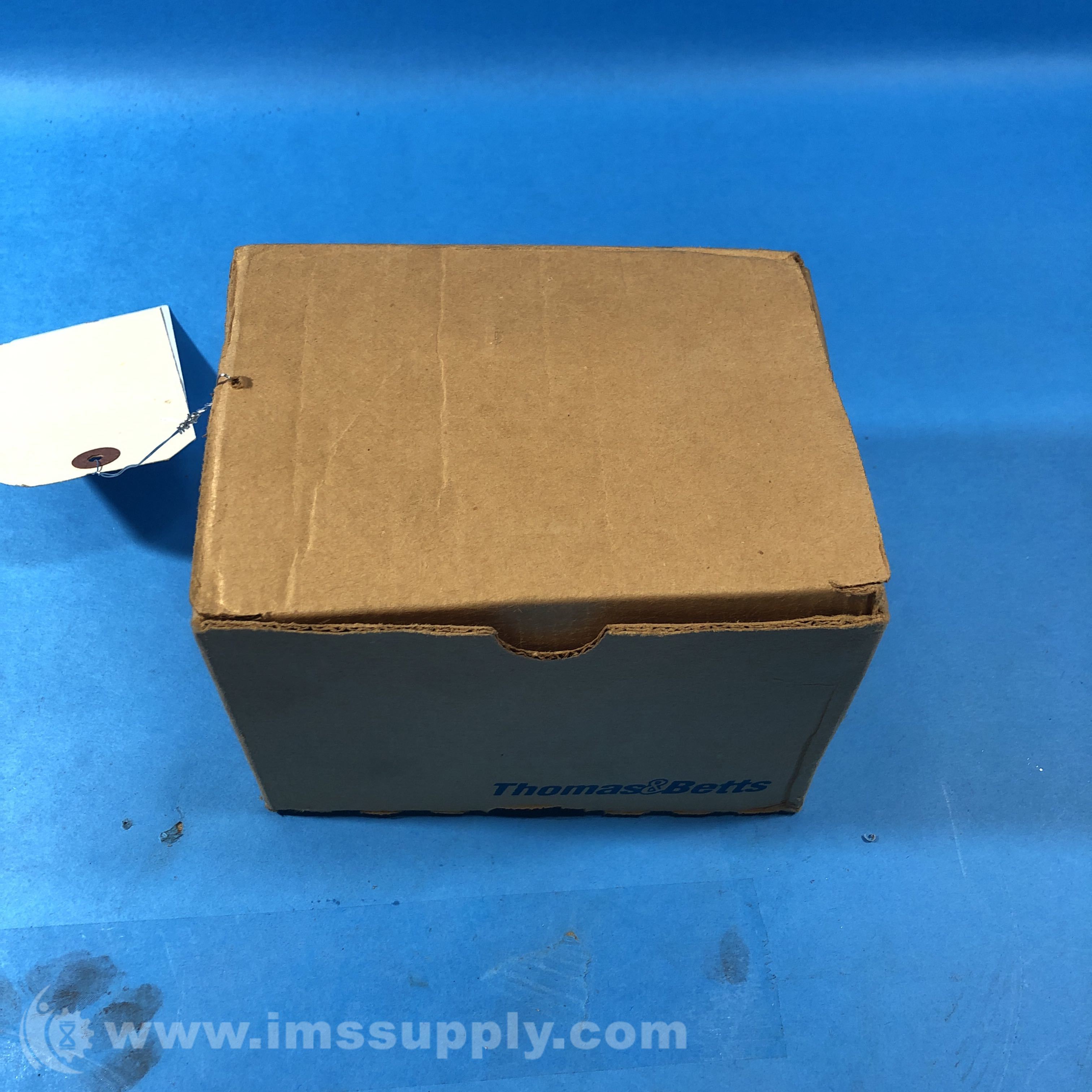 Thomas & Betts LBY55-TB 1-1/2 Cast Outlet Box w/ 3 Flat Cover - IMS Supply