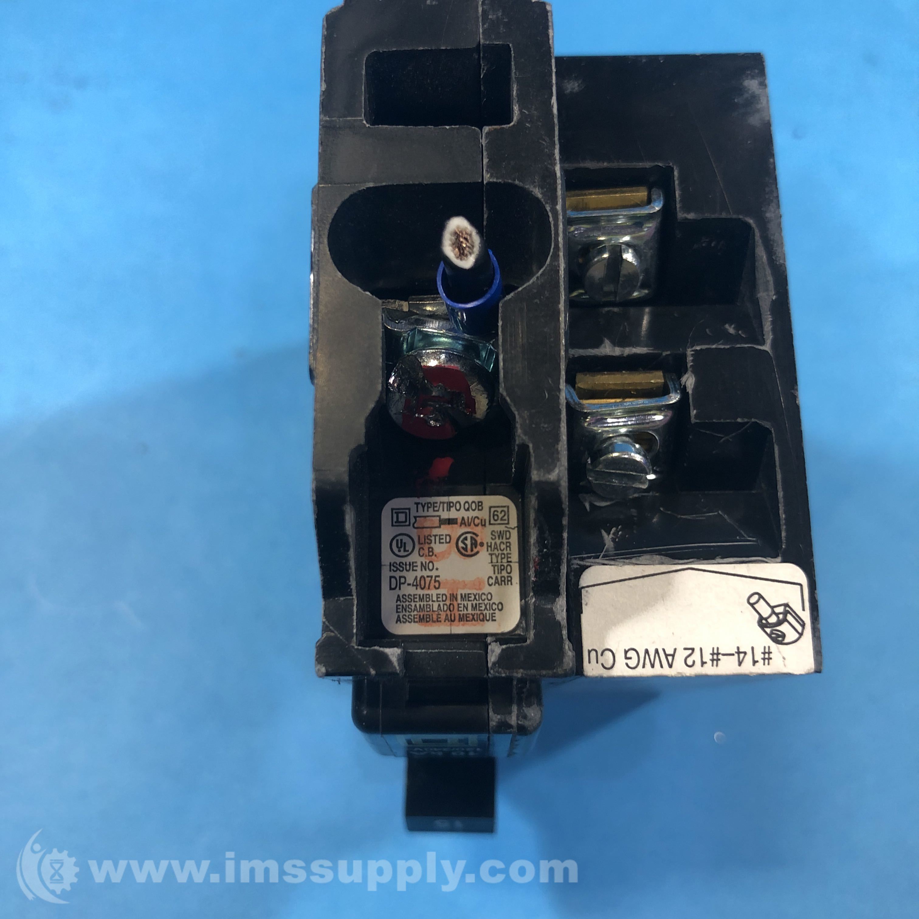 Square D DP-4075 Circuit Breaker 50AMP 2POLE 10KA - IMS Supply
