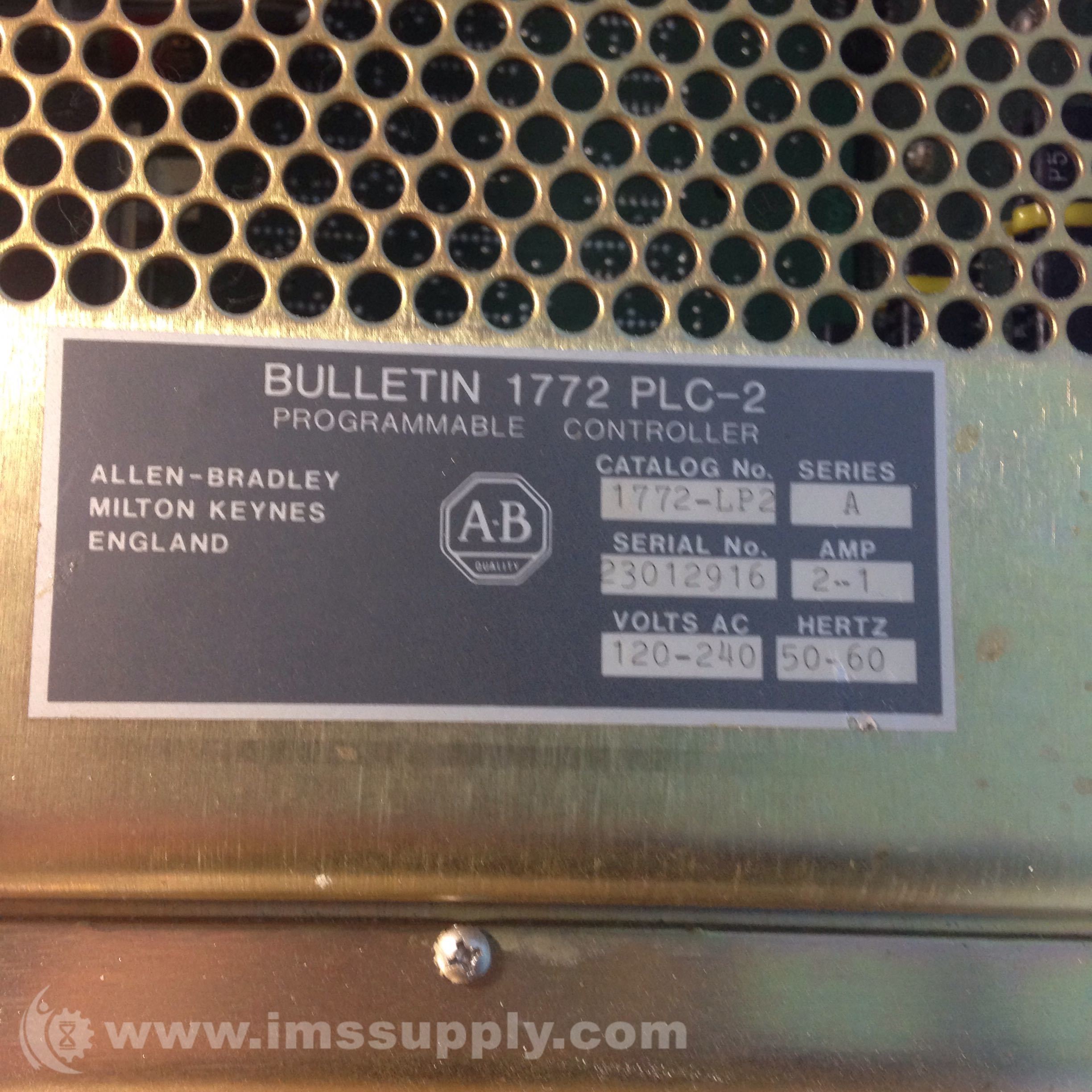Allen Bradley 1772-LP2 Processor Module - IMS Supply