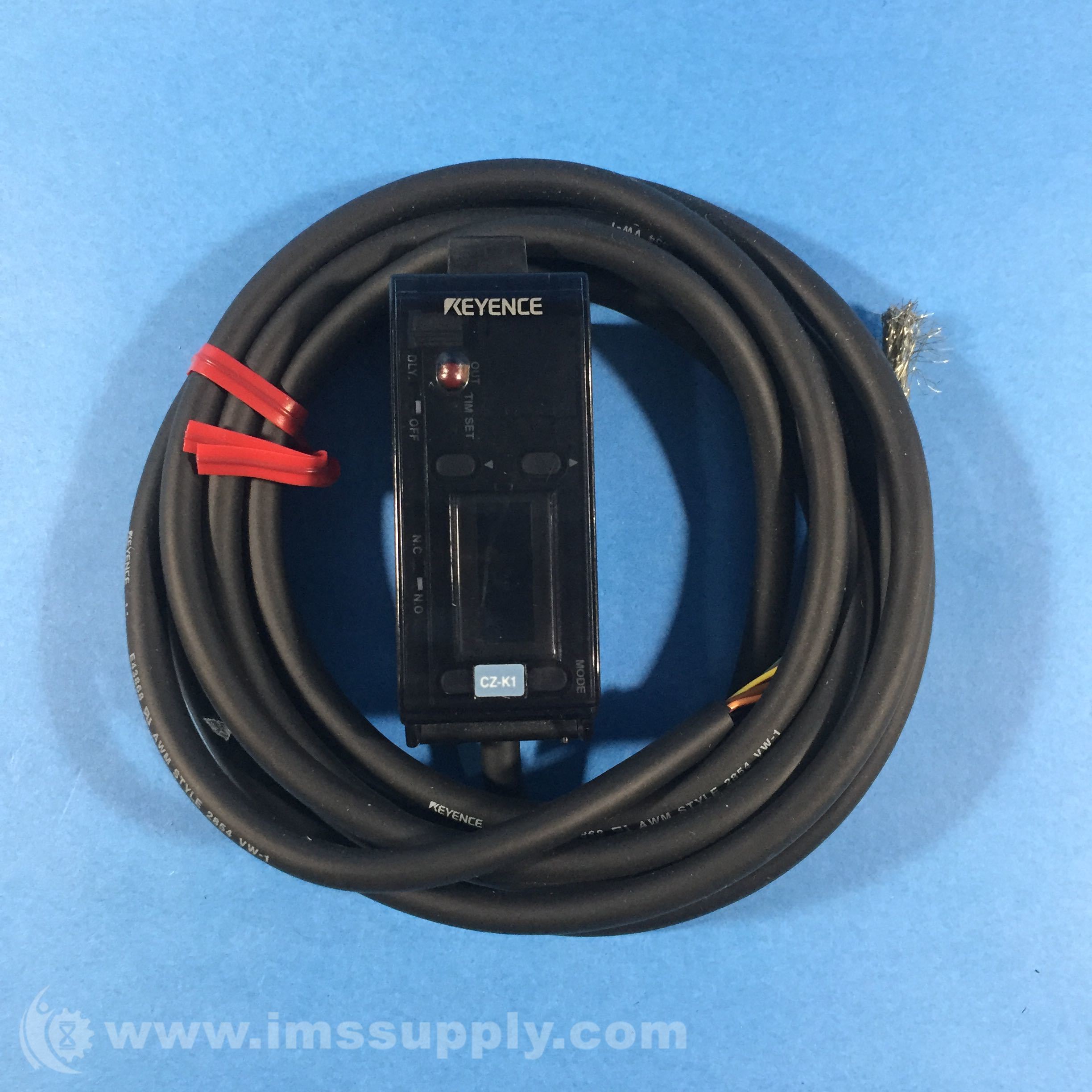 Keyence Corp CZ-K1 Fiberoptic Sensor, Amplifier Unit - IMS Supply