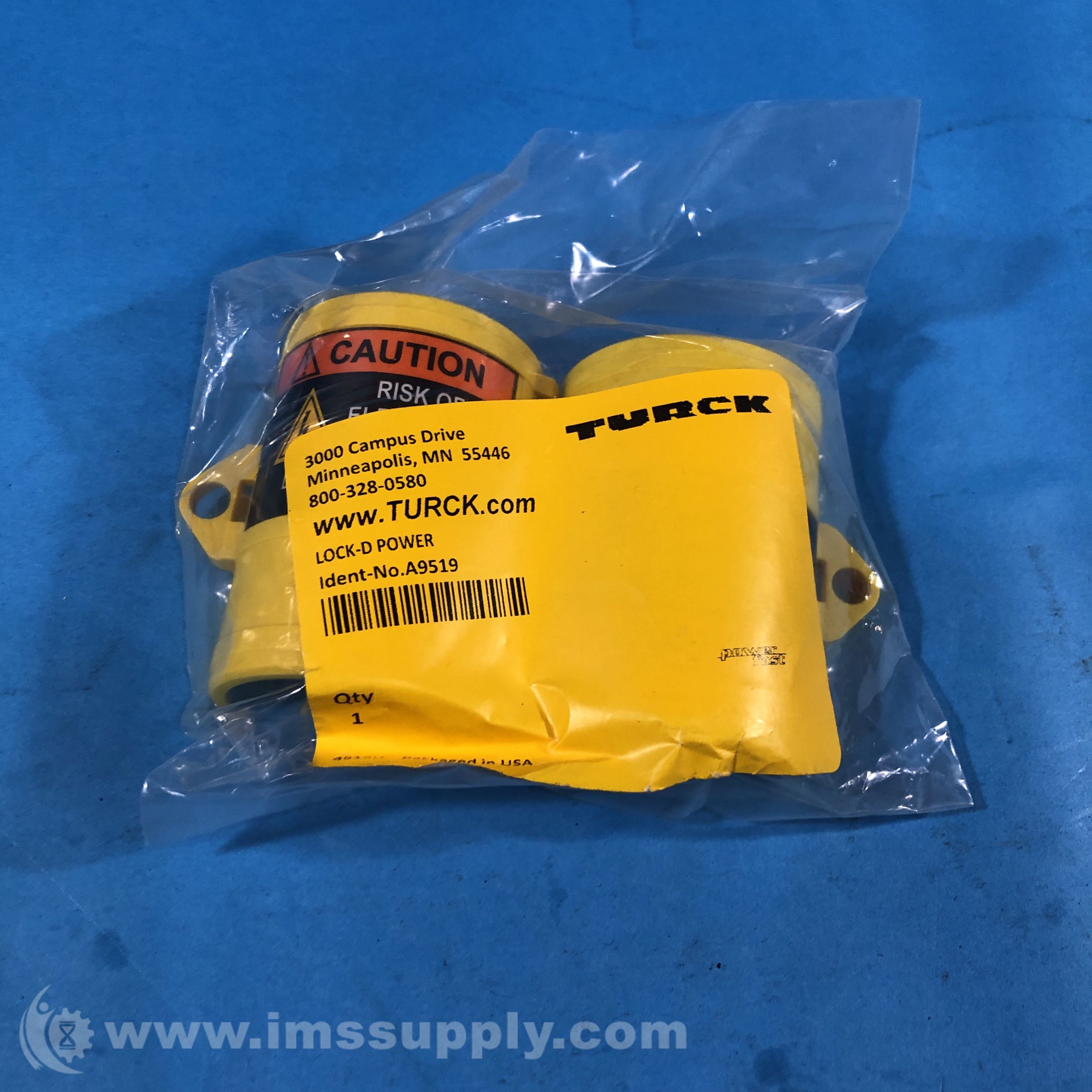 Turck A9519 Lock-D Power - IMS Supply