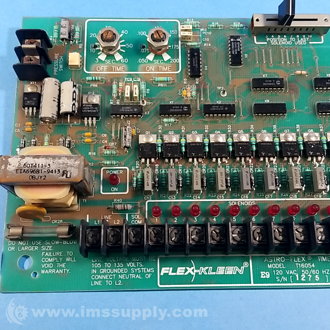 Flex Kleen T16054 Astro-Flex PC Board 120VAC 50/60HZ - IMS Supply