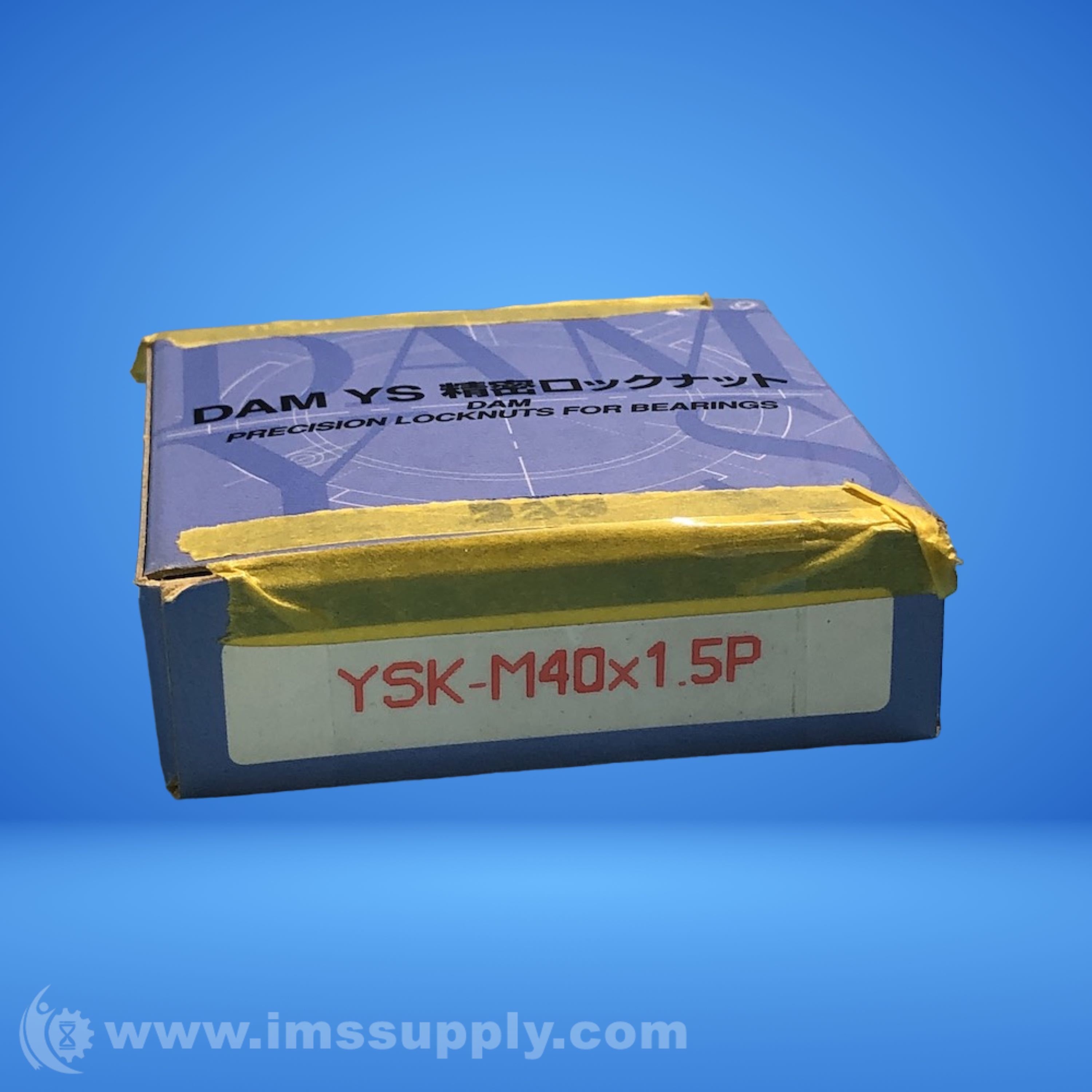 DAM YS YSK-M40X1.5P Bearing Locknut - IMS Supply