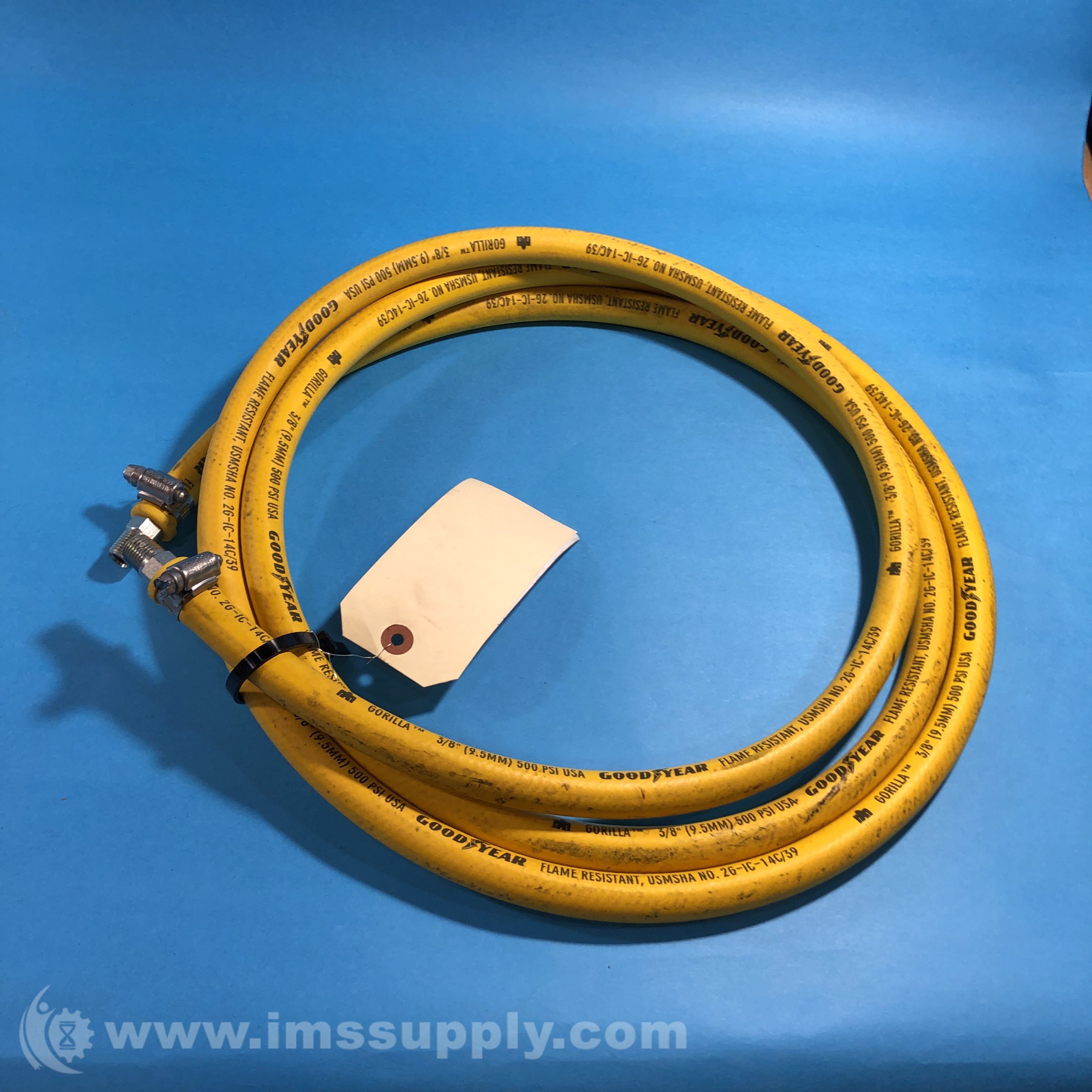 Goodyear 2G-IC-14C/39 9 ft LG Pneumatic Hose - IMS Supply