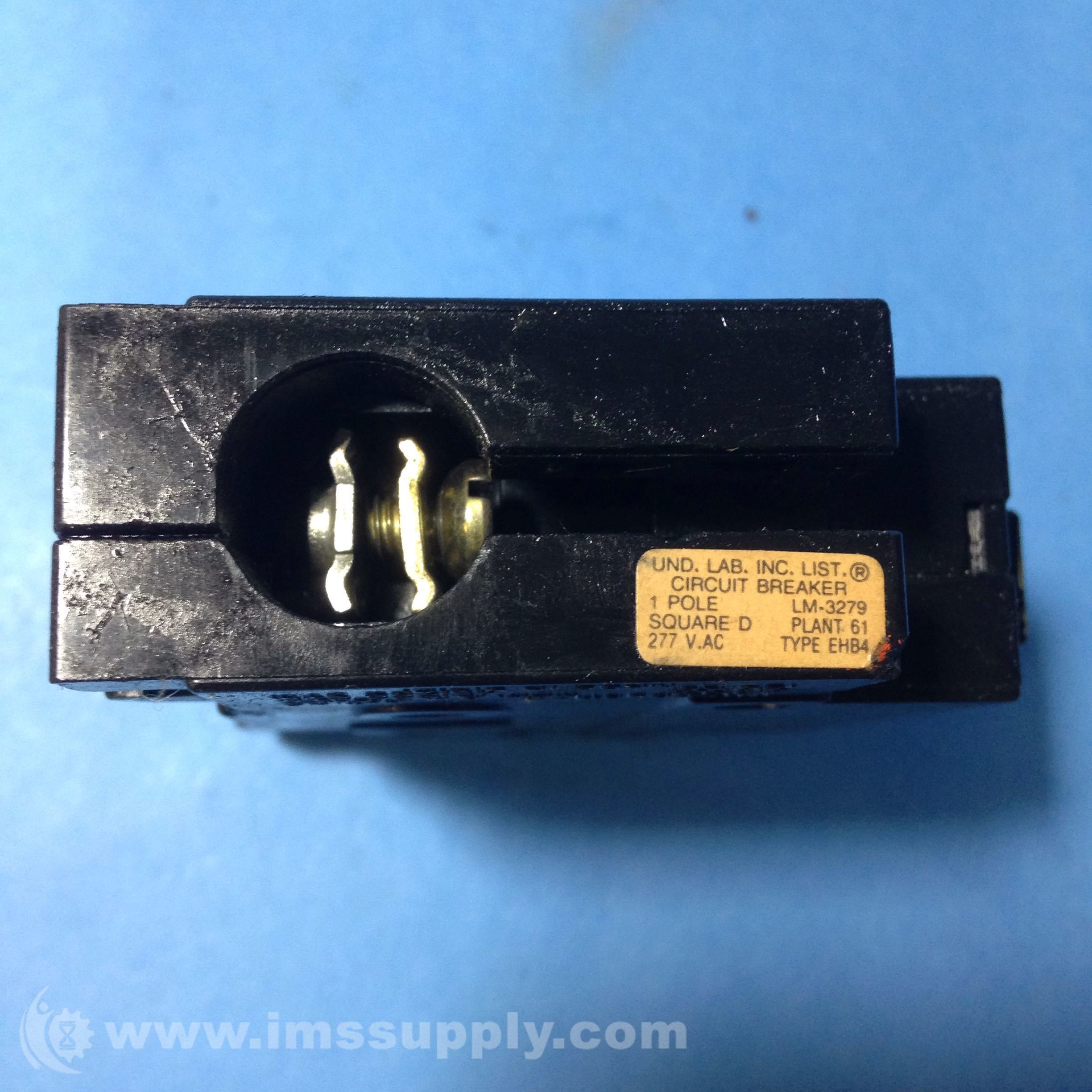 Square D EHB14020 Circuit Breaker, 1 Pole 20A 277V - IMS Supply