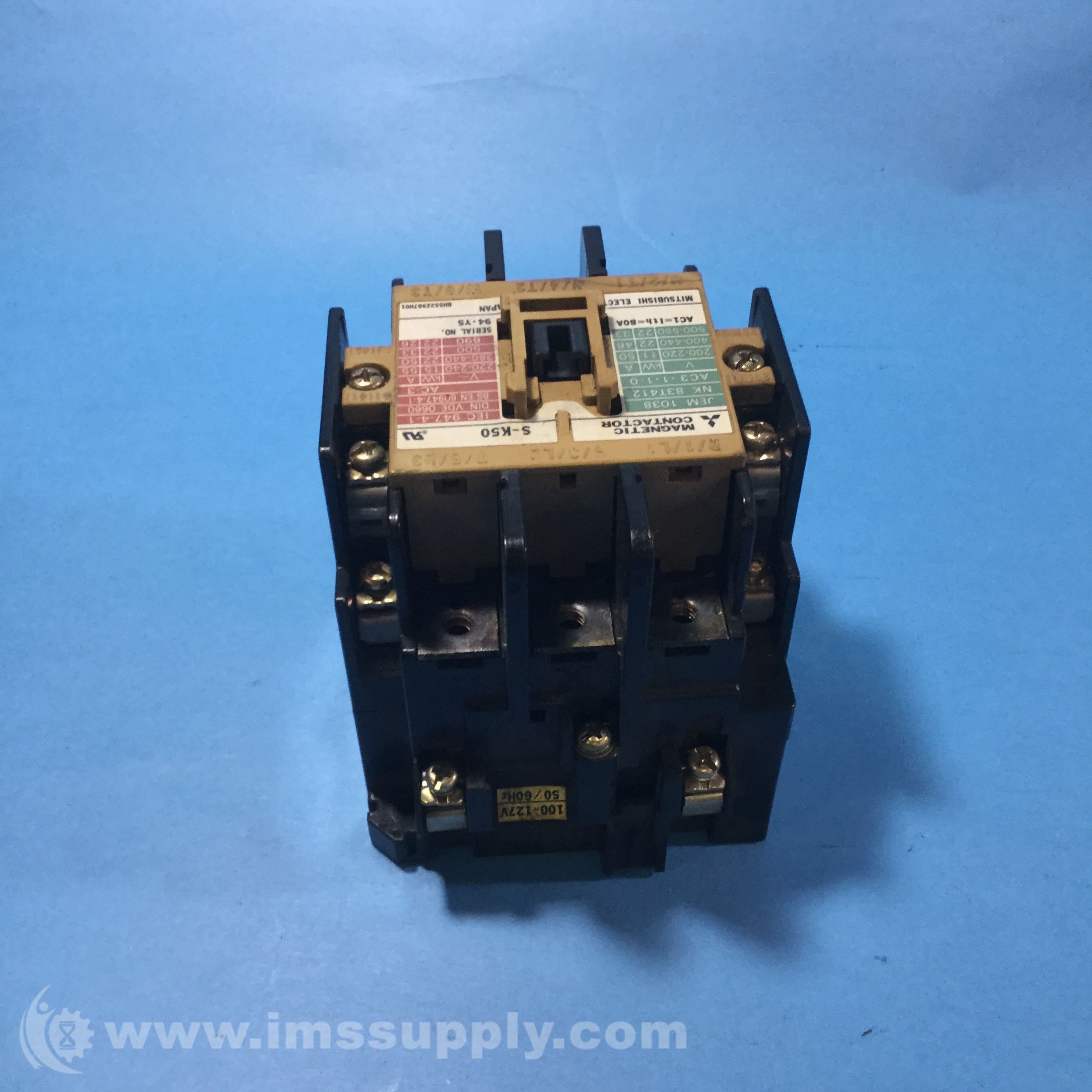 Mitsubishi Electric S-K50 Magnetic Contactor - IMS Supply