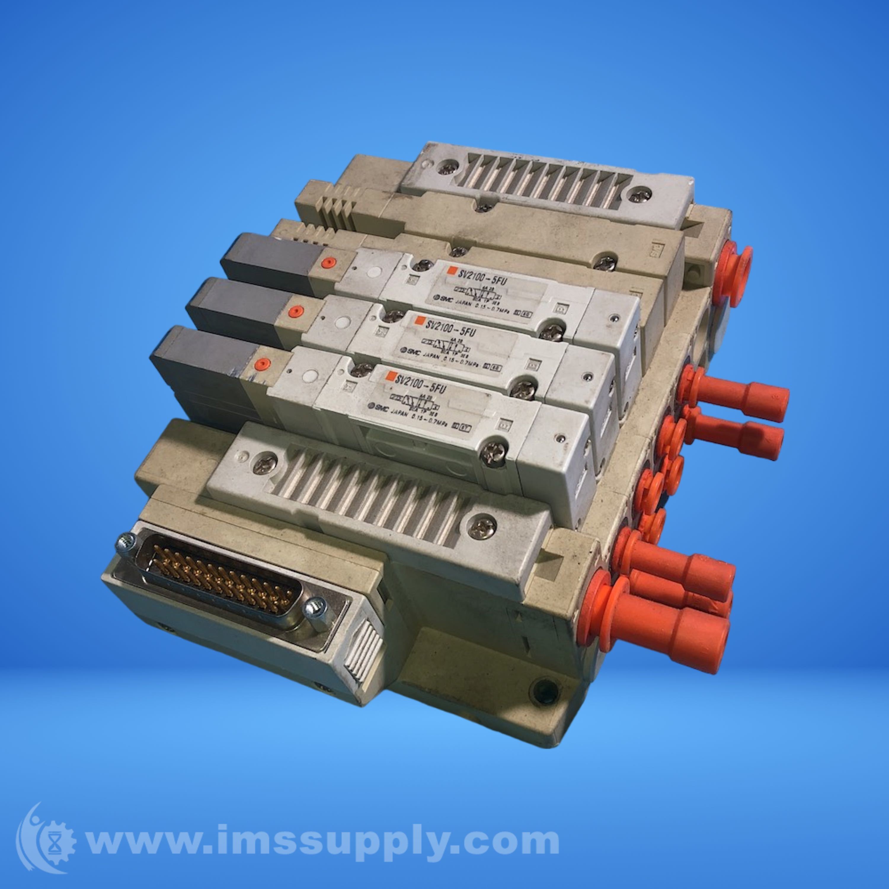 SMC SV2100-5FU 5-Port Solenoid Valve - IMS Supply