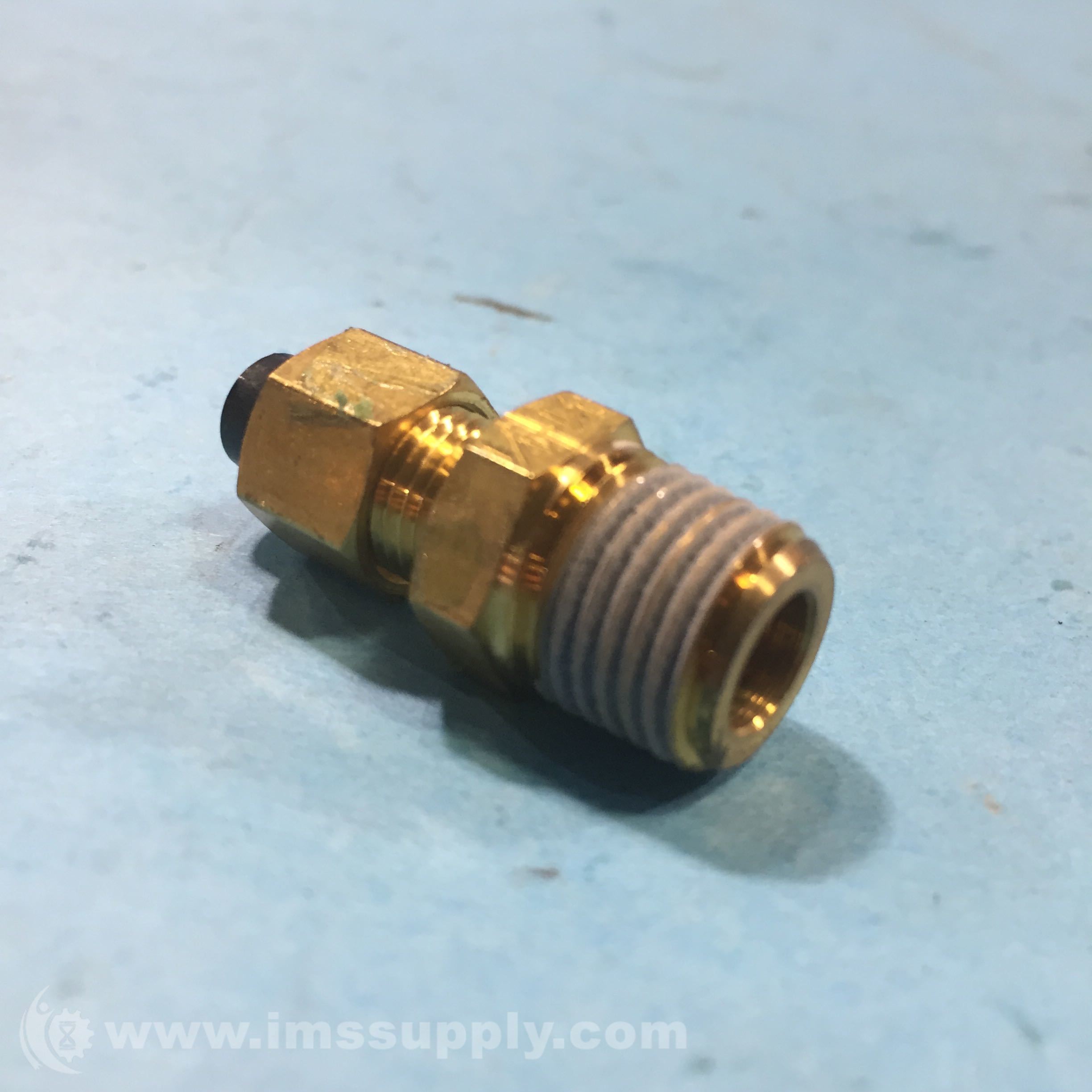 Nitta C1N1/4-PT1/4 Quick Seal Series Insert Type Brass Connector - IMS Supply