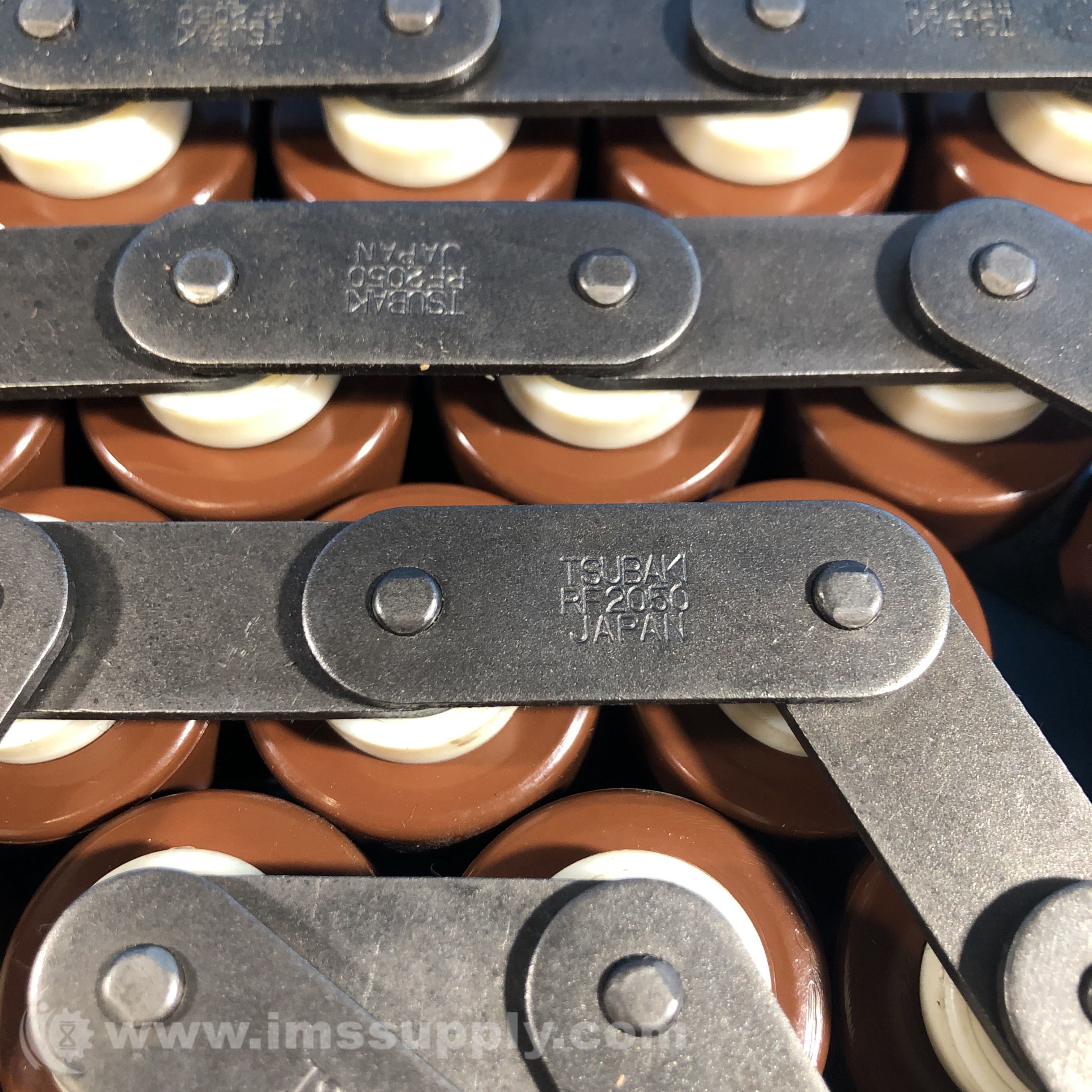 Tsubaki RF2050VRPB 176 Link Double Plus Free Flow Chain - IMS Supply