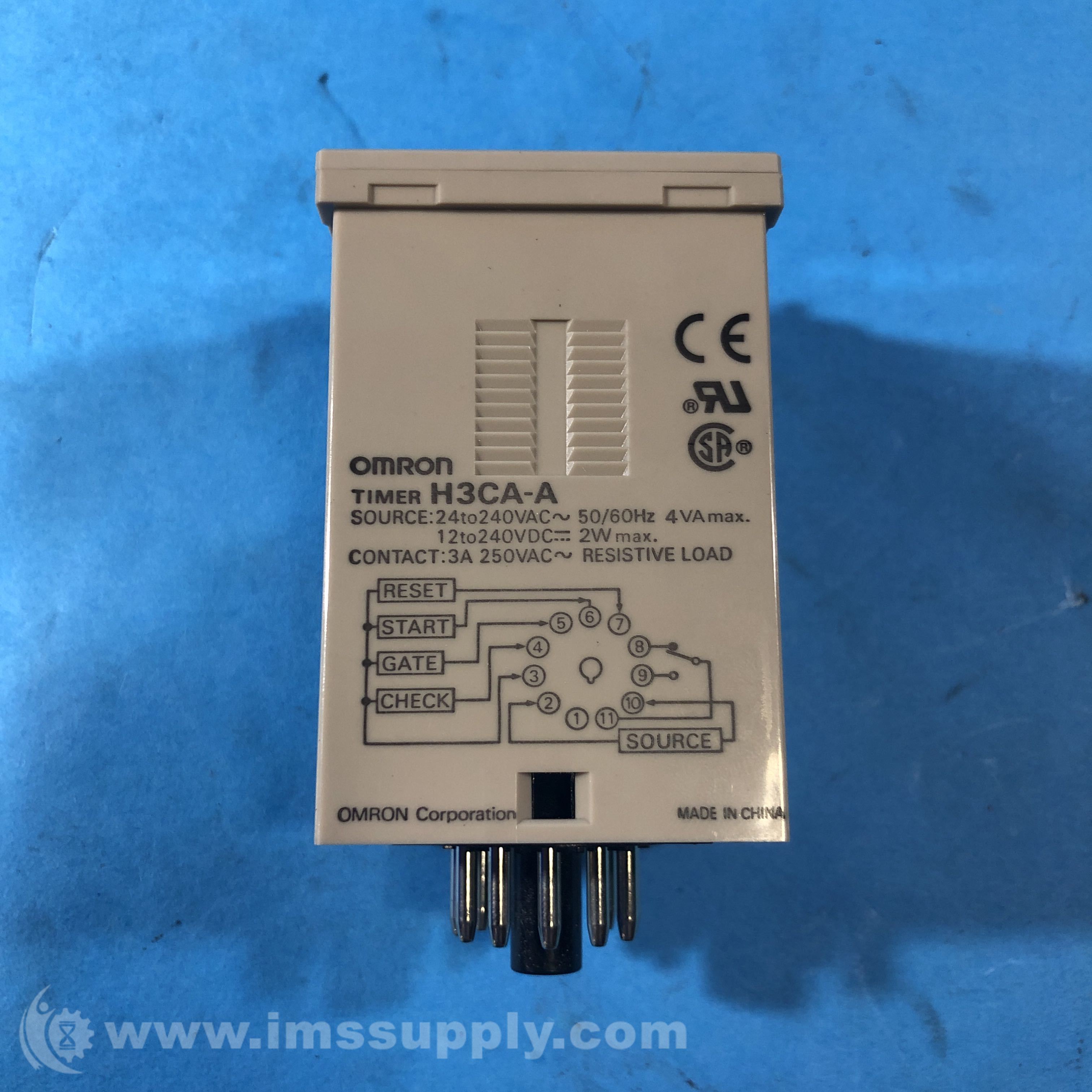 Omron H3CA-A Timer, H3CA Series, Multifunction, Solid State - IMS Supply