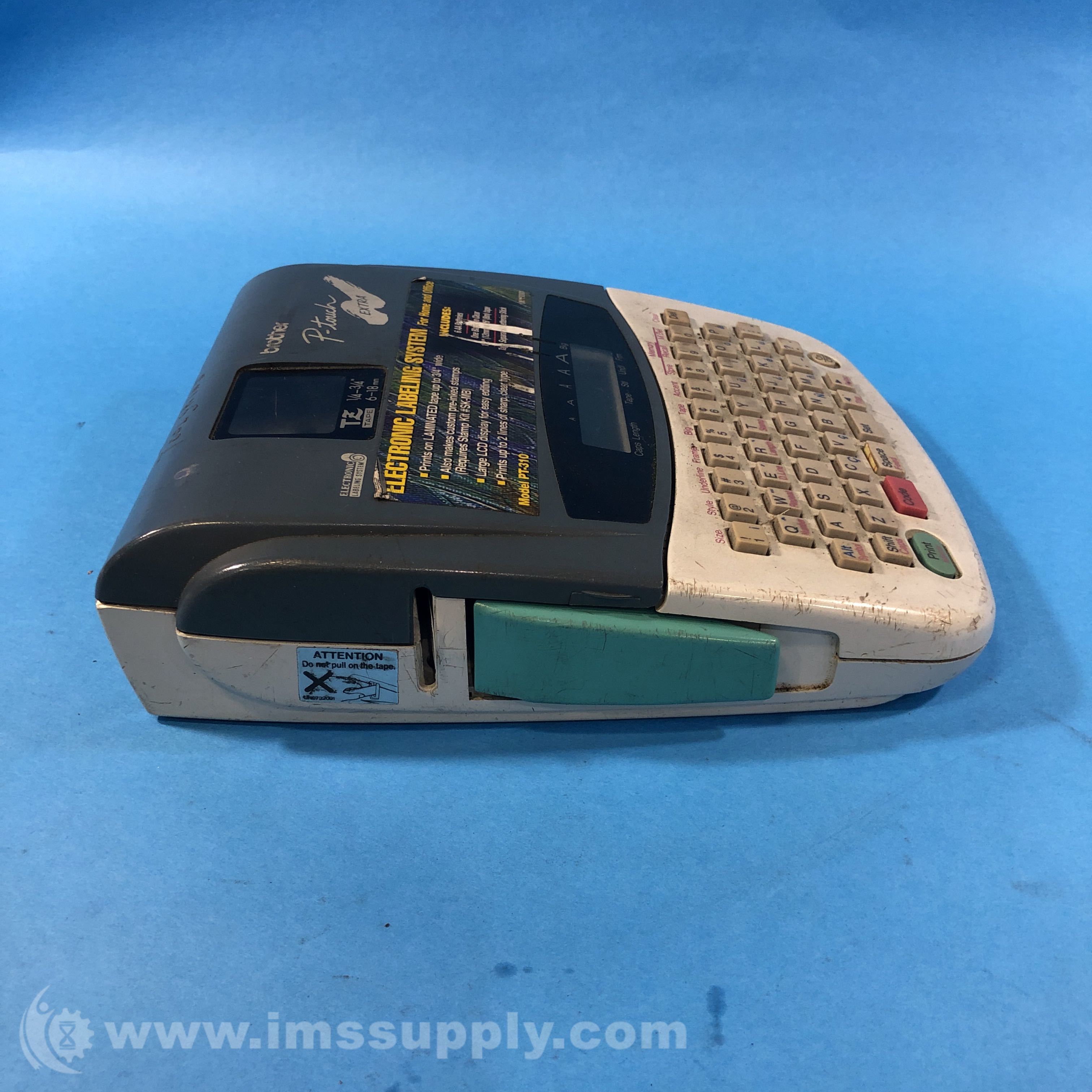 Brother PT-310 P-Touch Extra, Electronic Label Maker - IMS Supply